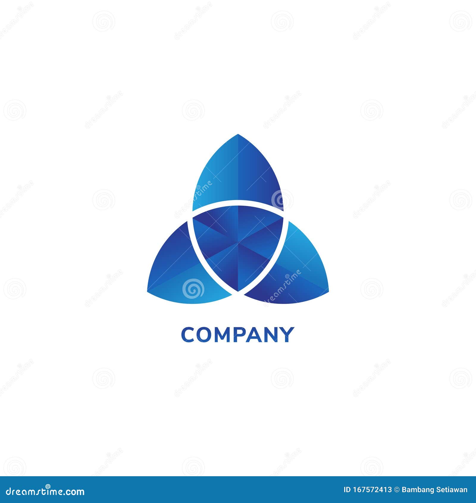 Blue Propeller Logo Design Template, Industrial Logo 向量例证 - 插画 包括有 框架 ...