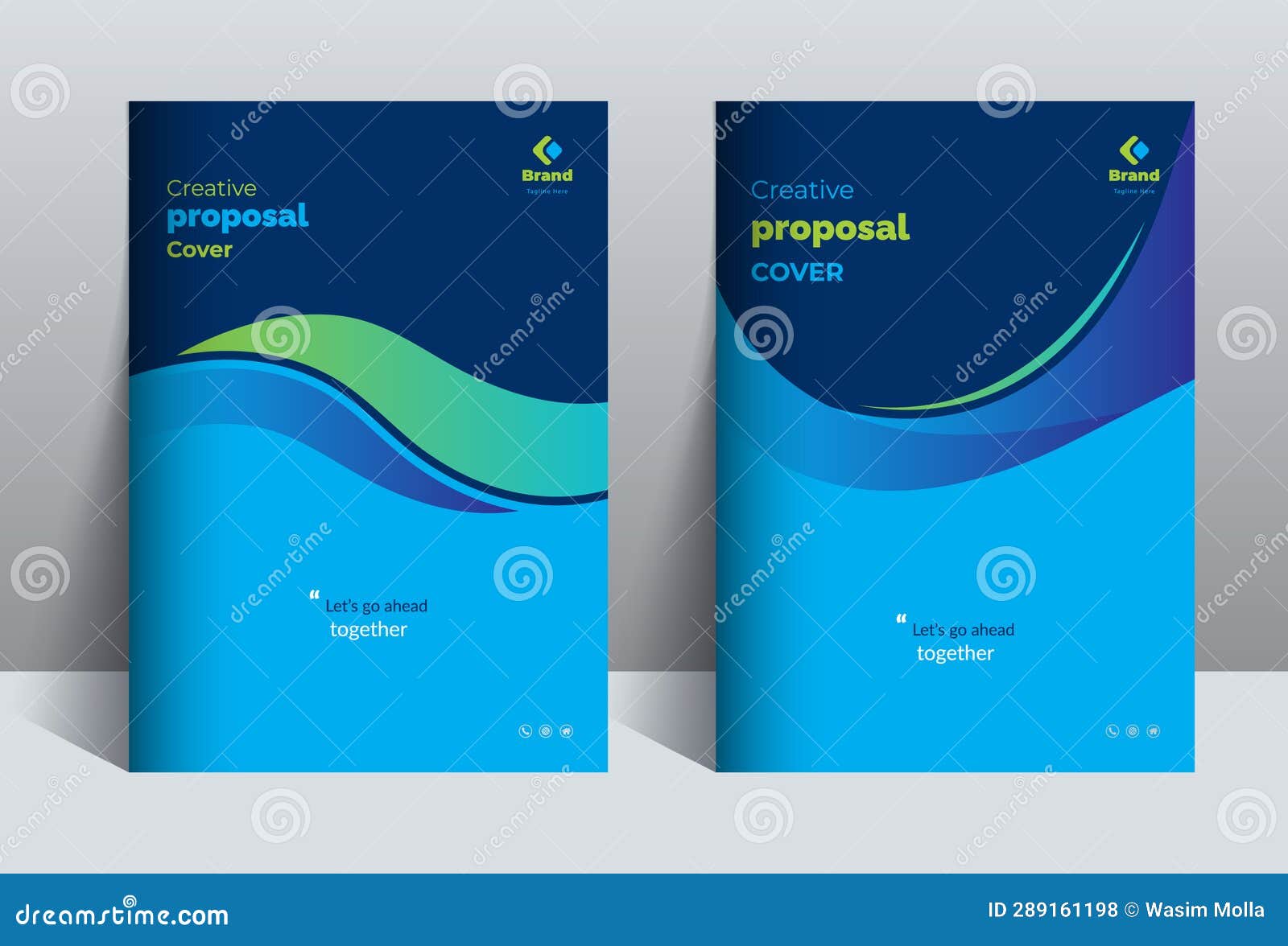 Proposal Cover Design Template Adept For Multipurpose Projects Proposal ...