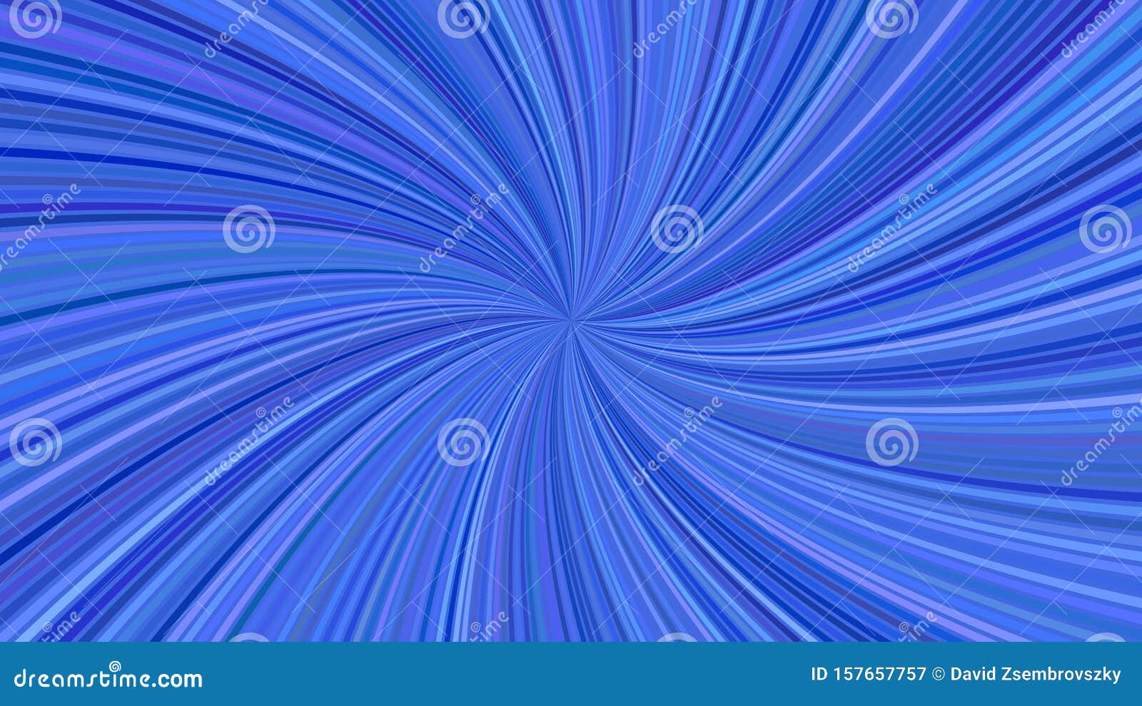 Blue Psychedelic Abstract Spiral Ray Burst Stripe Background Stock ...