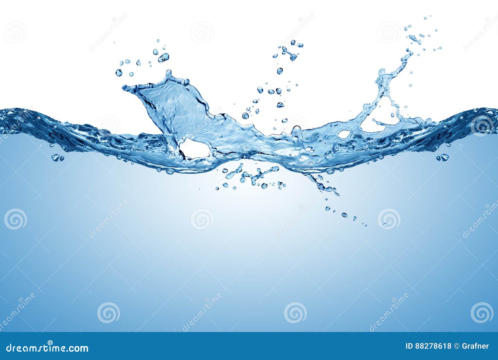 Pure Water Splashing Into Glass Royalty-Free Stock Photo ...