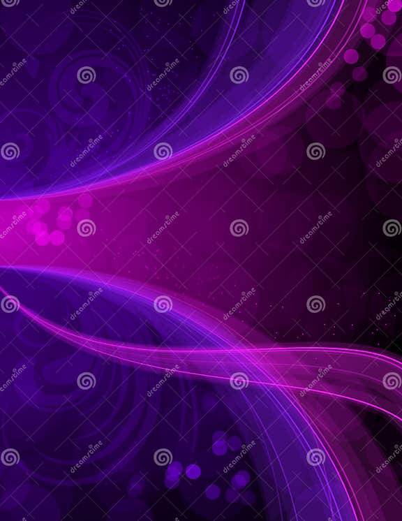 Blue and purple abstract stock vector. Illustration of design - 12544129