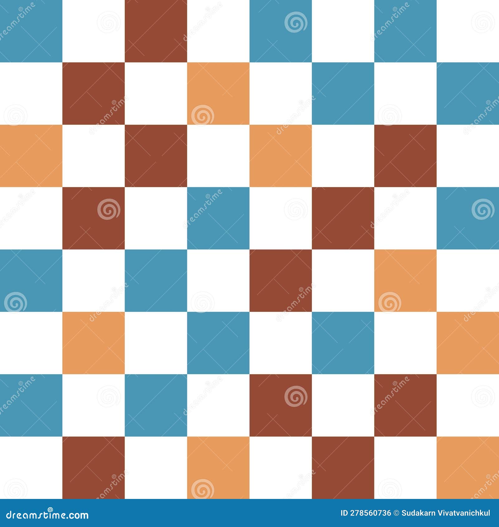 Blue and Purple Checkerboard Pattern Background. Stock Vector ...