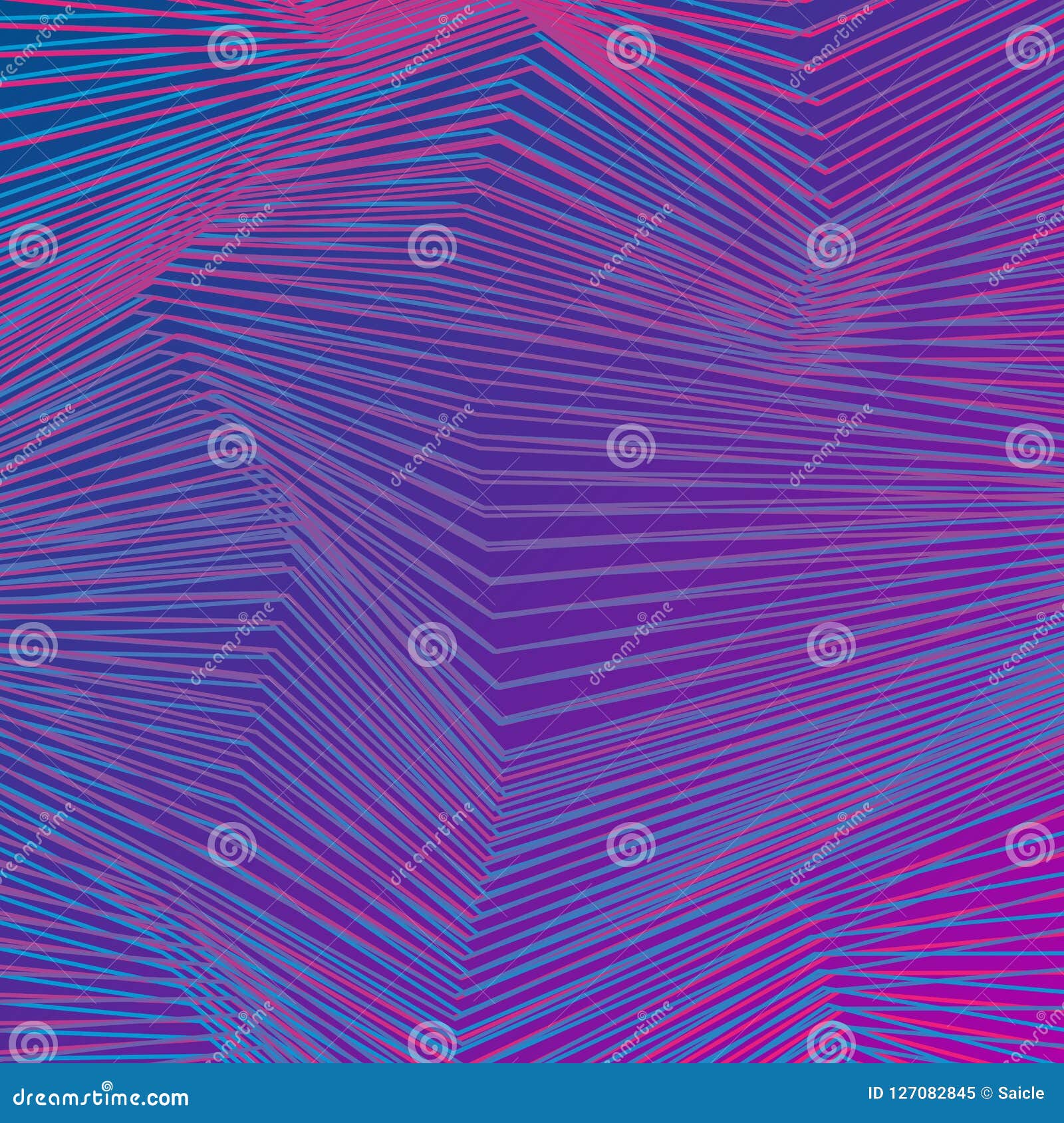 Blue Purple Refracted Lines Abstract Background Stock Vector ...