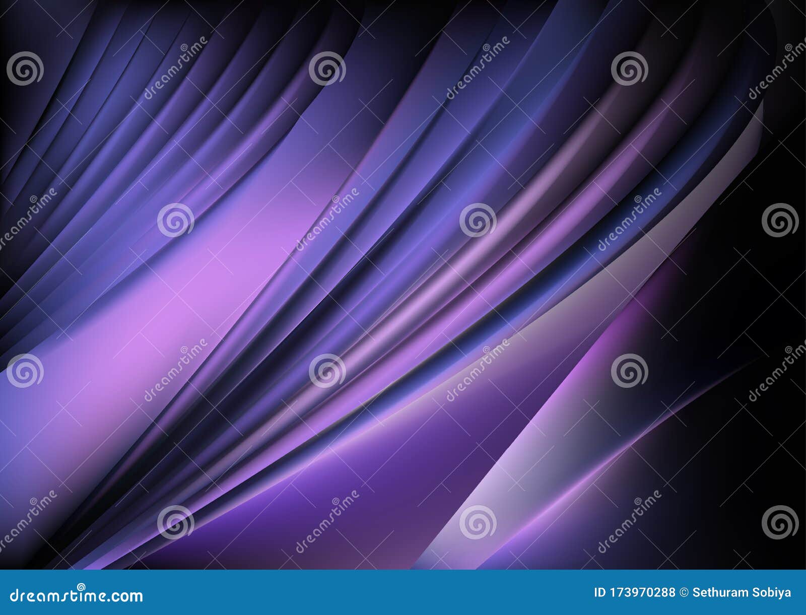 Blue Purple Digital Background Vector Illustration Design Stock Vector ...