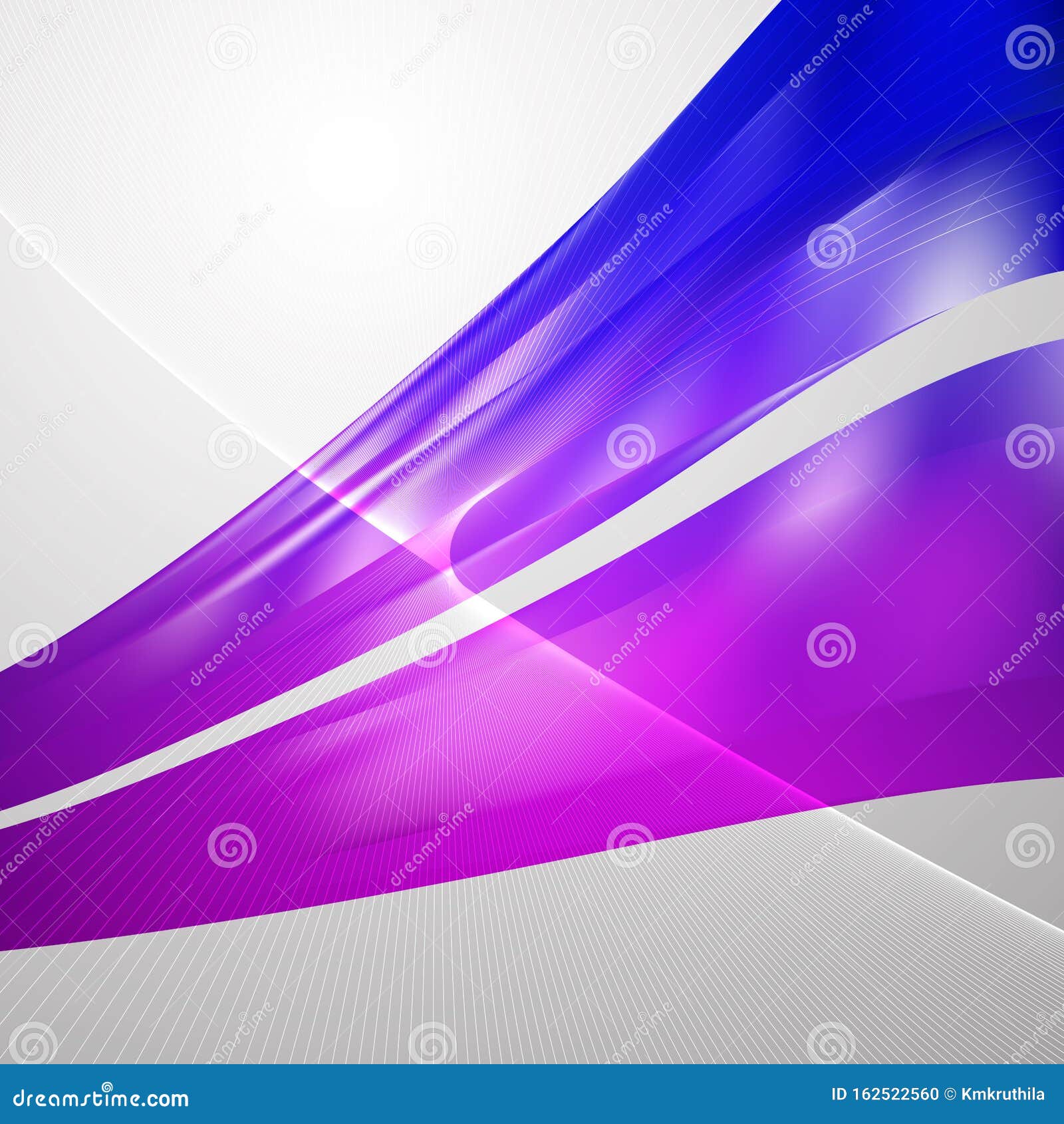Blue and Purple Flow Curves Background Vector Image Stock Vector ...