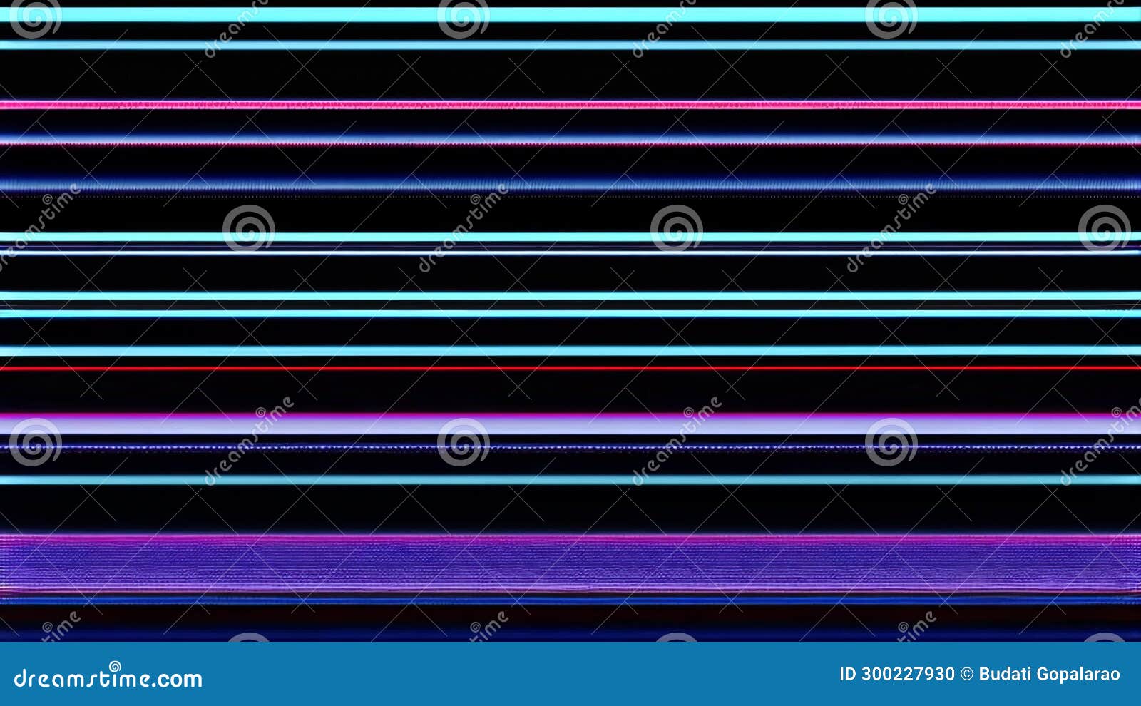 A Blue and Purple Glitch Effect on a Television Screen Stock Footage ...