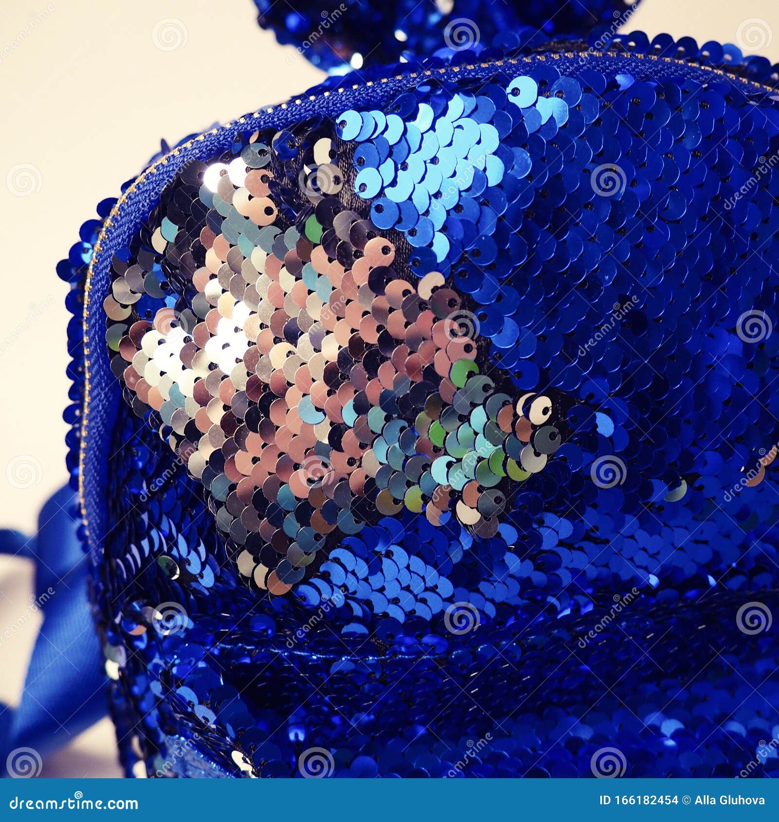 Blue and Purple Sequins on Designer Clothes and Accessories ...