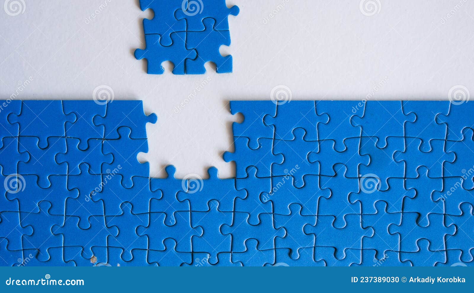 Blue Puzzle Pieces. Textures and Background Stock Photo - Image of ...