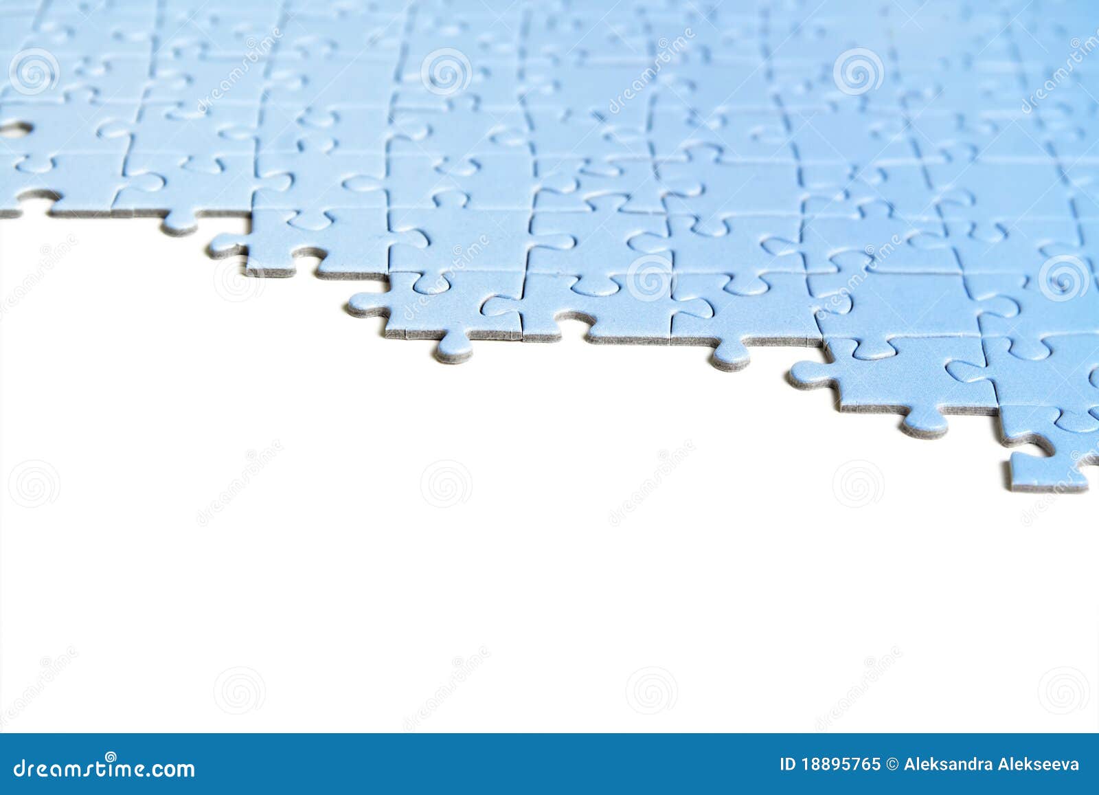 Blue Puzzle Texture, Isolated Stock Image - Image of concept, patience ...