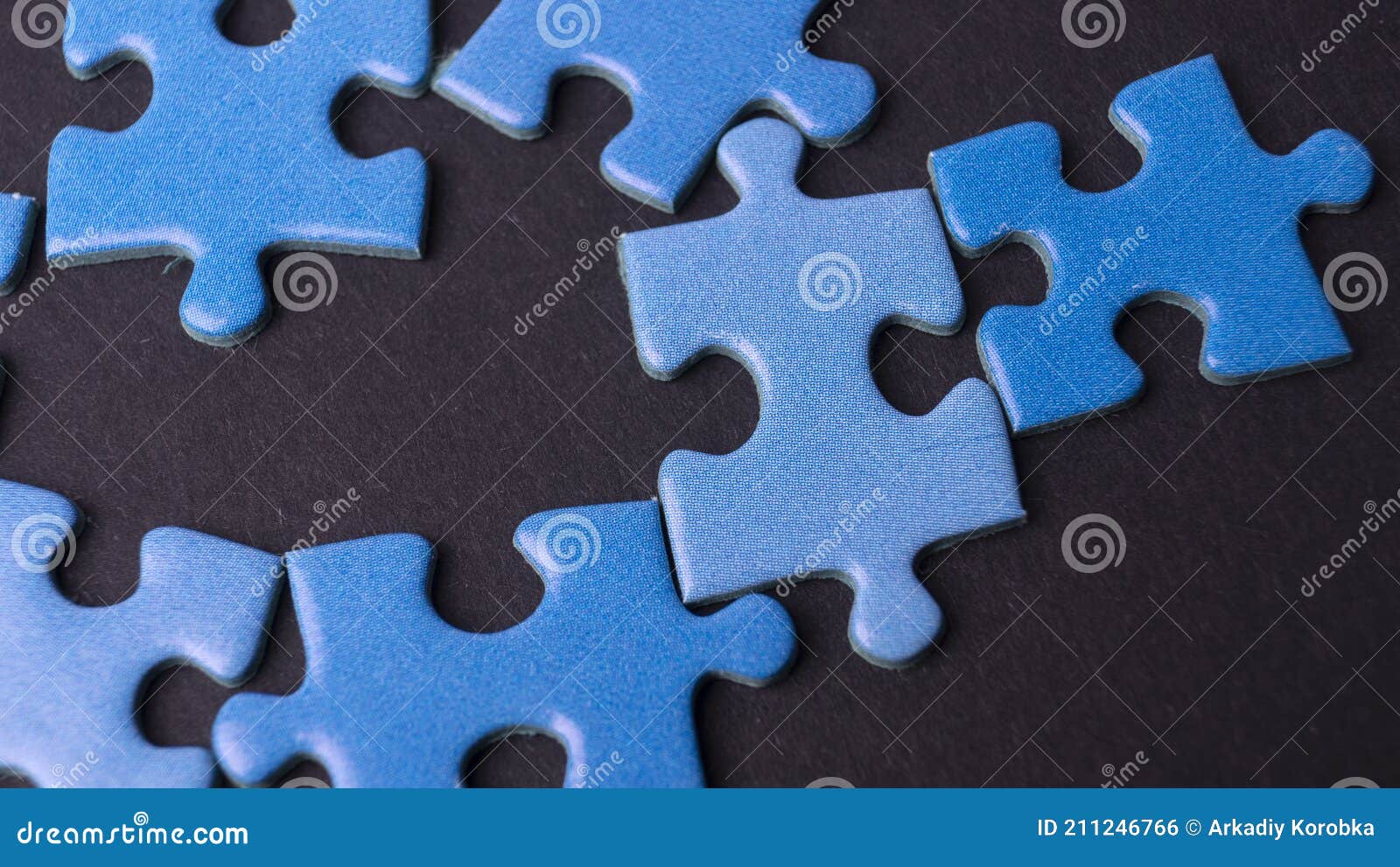 Blue Puzzles, Textures and Background Stock Photo - Image of object ...