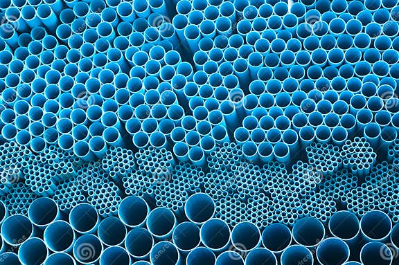 Blue pvc pipe stock image. Image of canalization, business - 20346403
