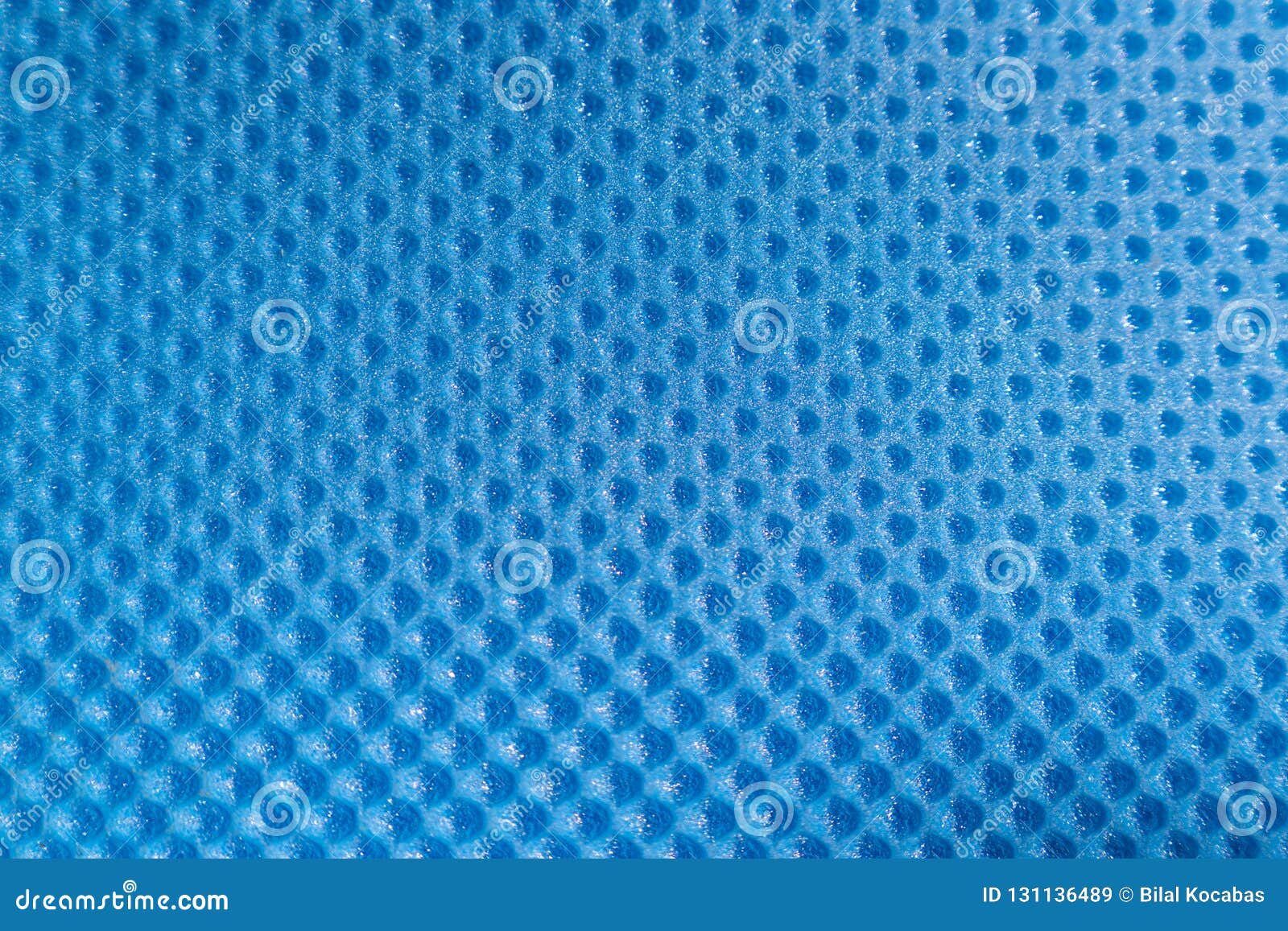 Blue PVC Plastic Synthetic Texture Use for Background Stock Image ...