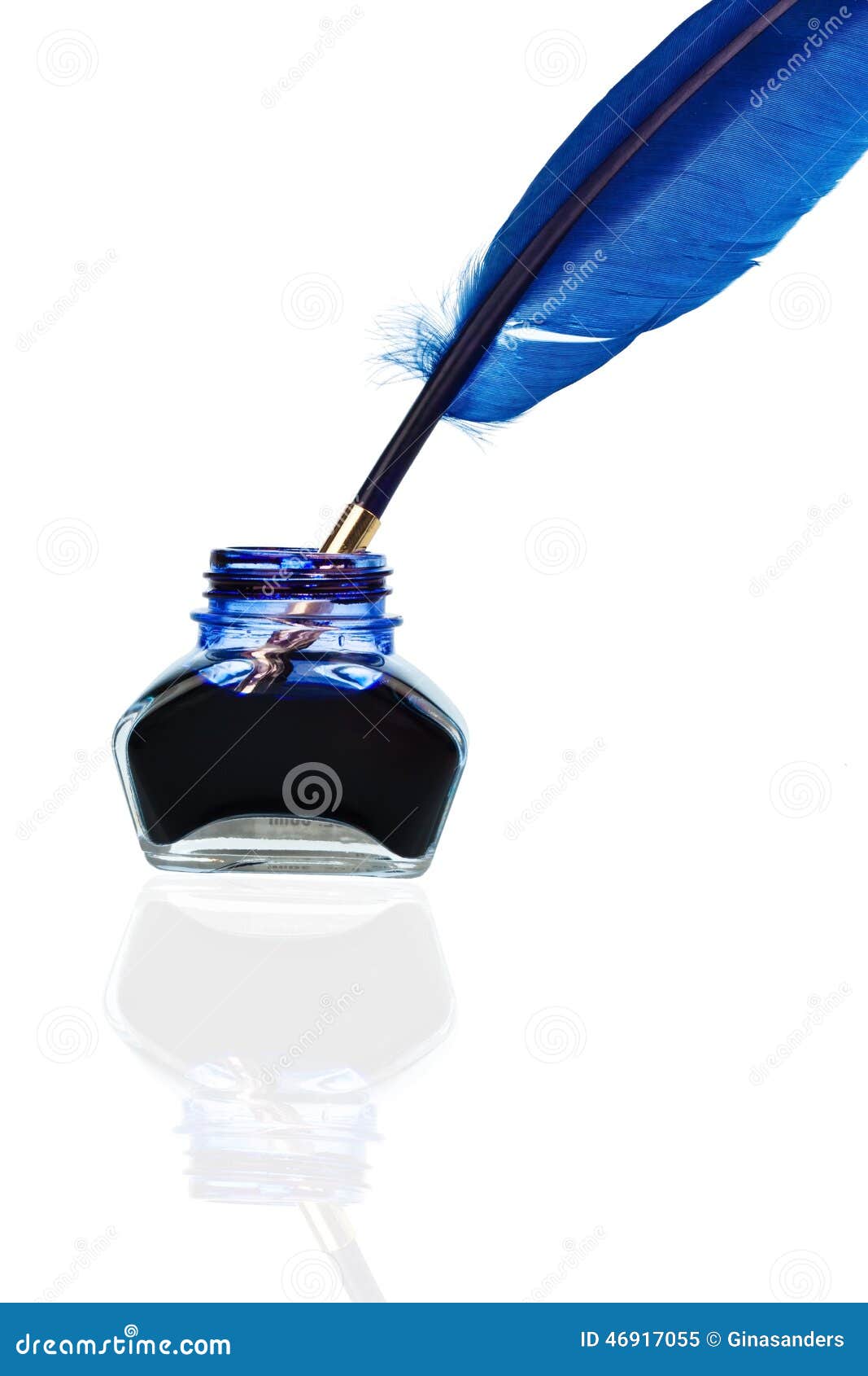 Blue Quill Pen