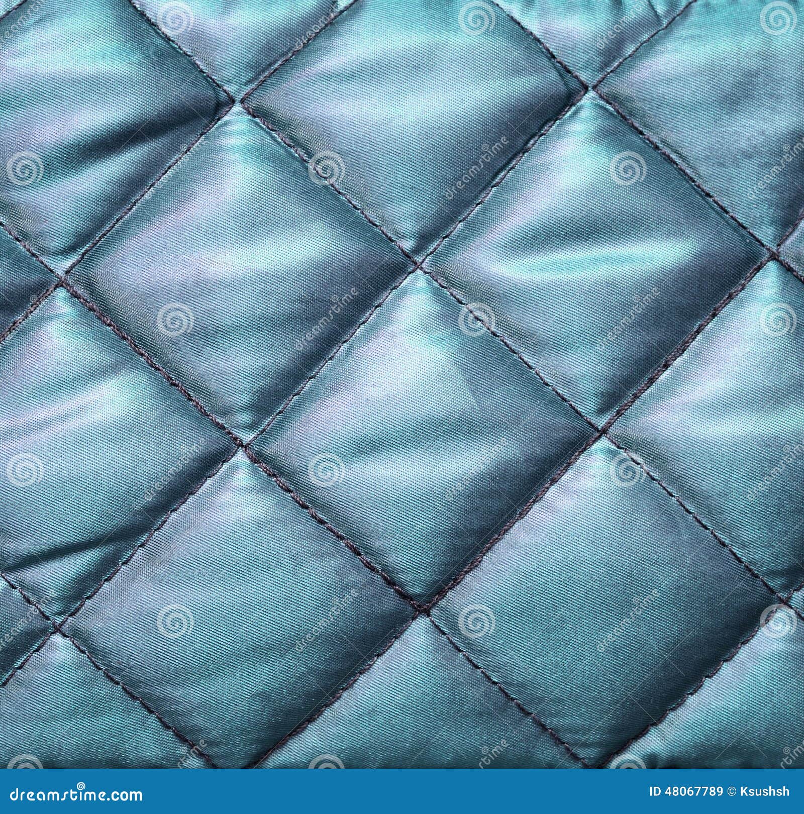 Blue quilted fabric stock image. Image of diamond, textured - 48067789