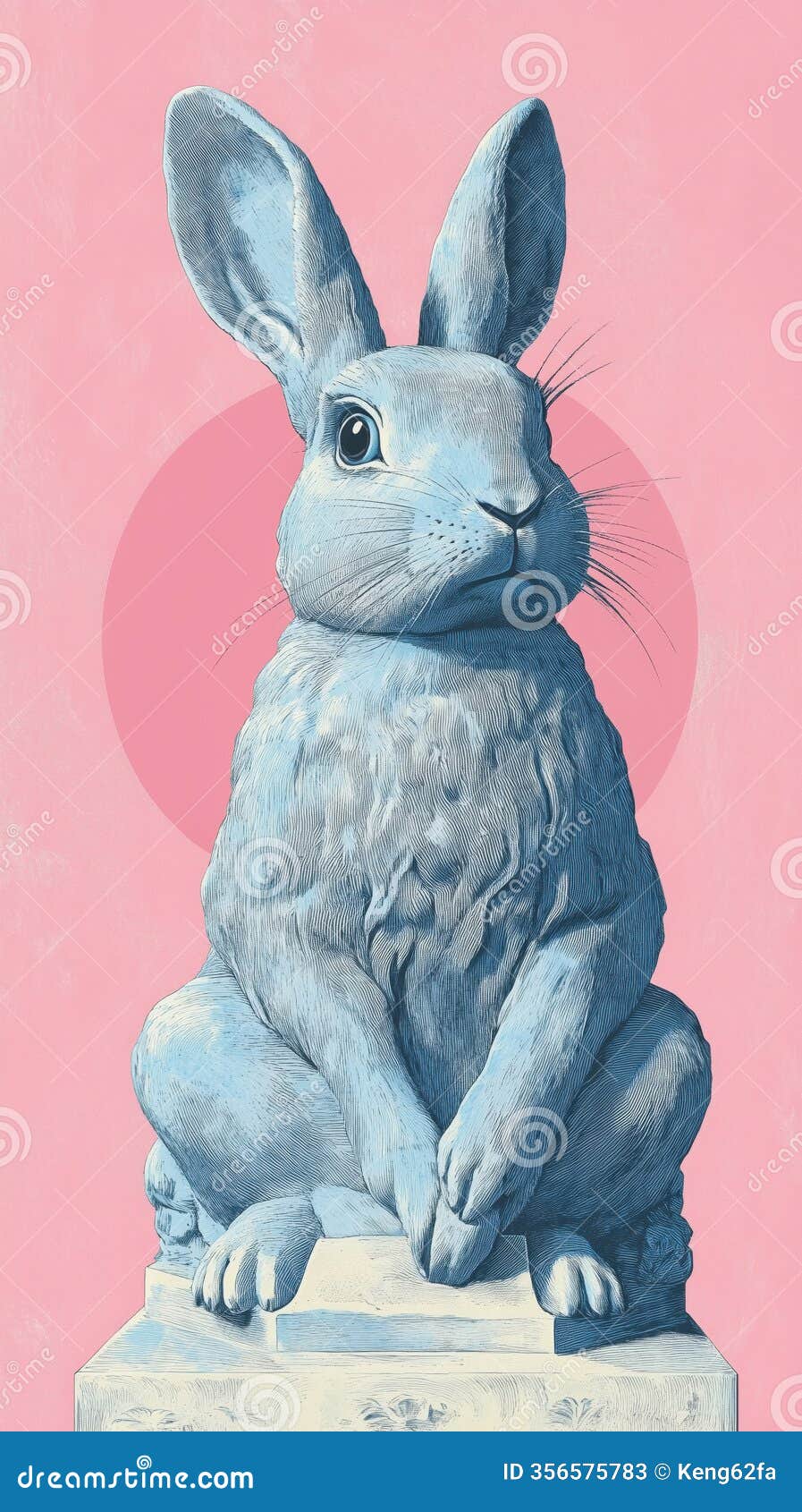 Blue Rabbit Stock Photo | CartoonDealer.com #22819566