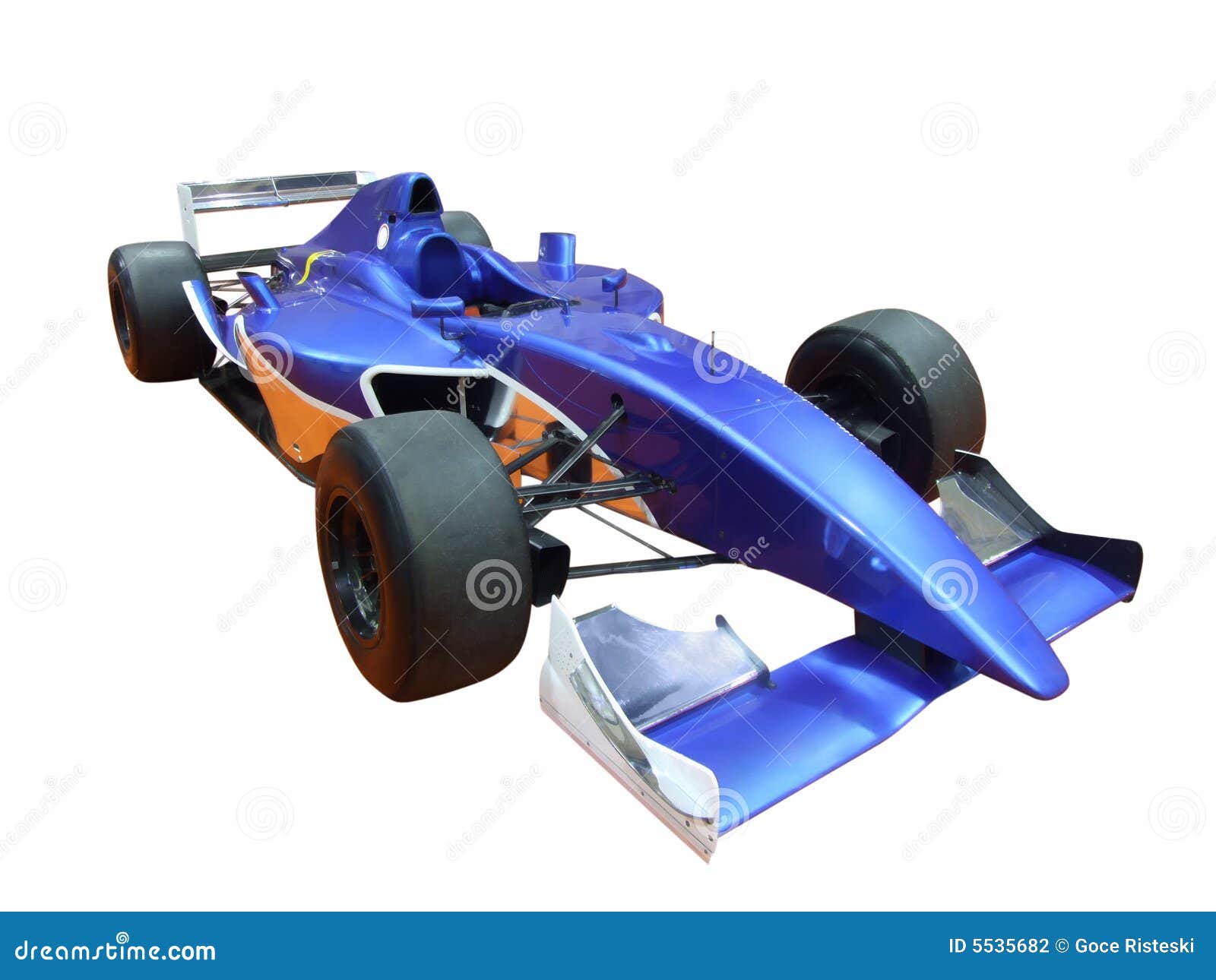 Blue racing car stock photo. Image of drive, speed, blue - 5535682
