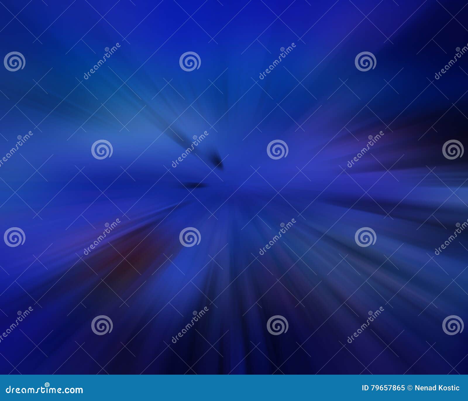 Blue Radial Abstract Background Stock Illustration - Illustration of ...