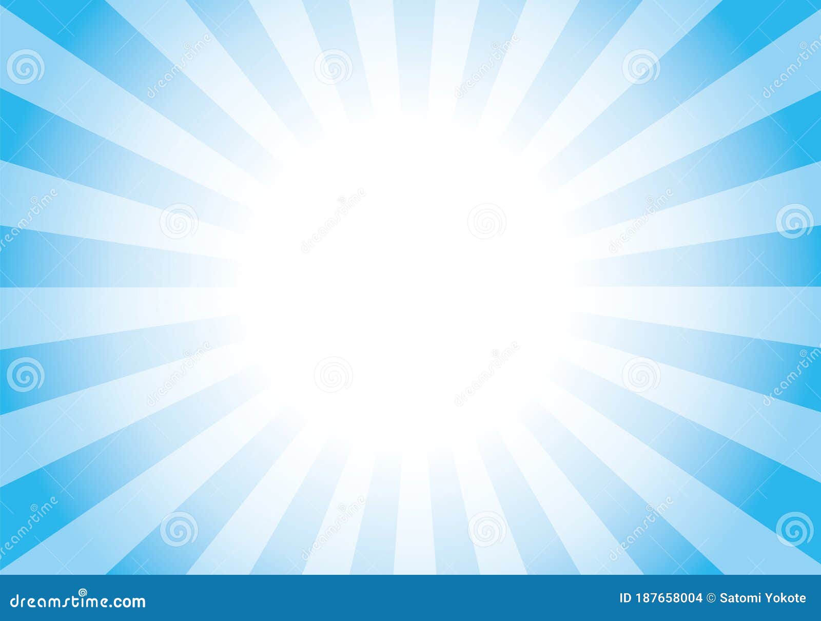 Blue Radial Background Light Vector Stock Vector - Illustration of ...