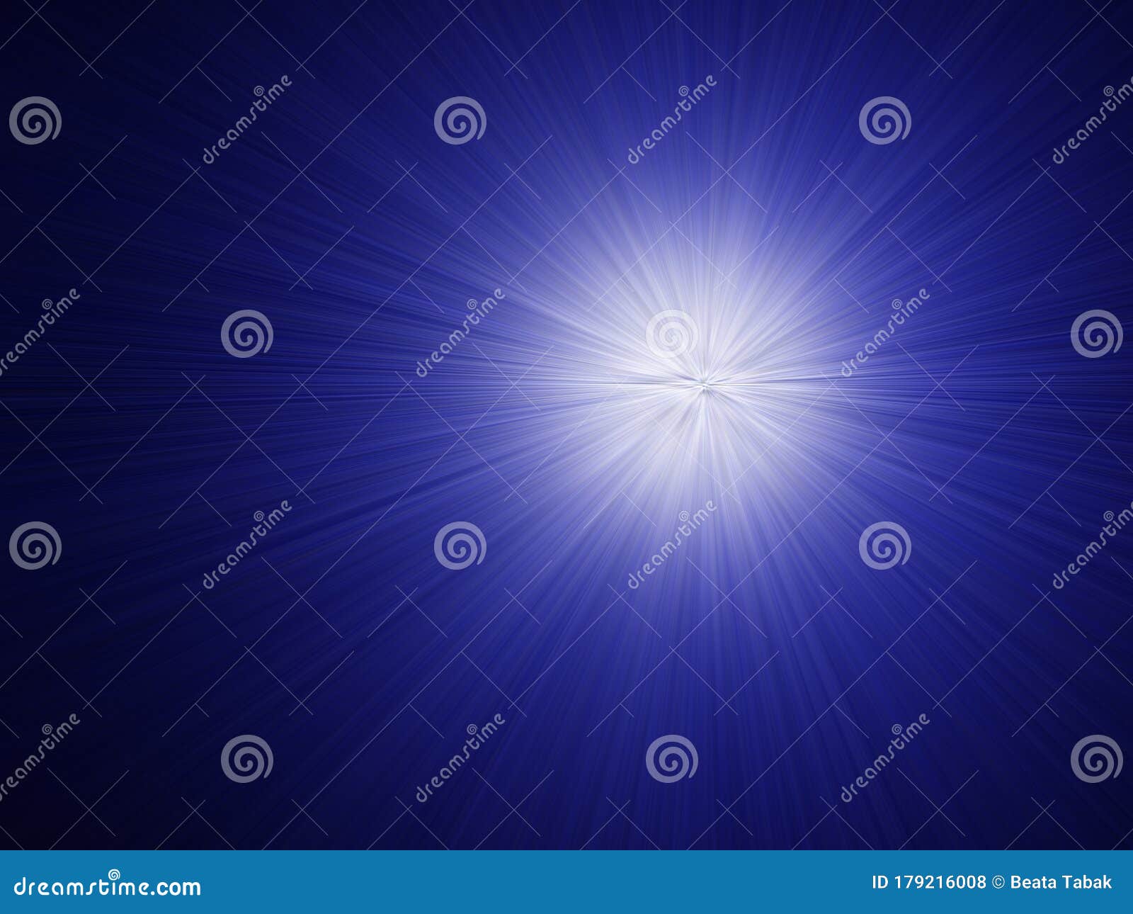 Blue Radial Background or Wallpaper Stock Illustration - Illustration ...
