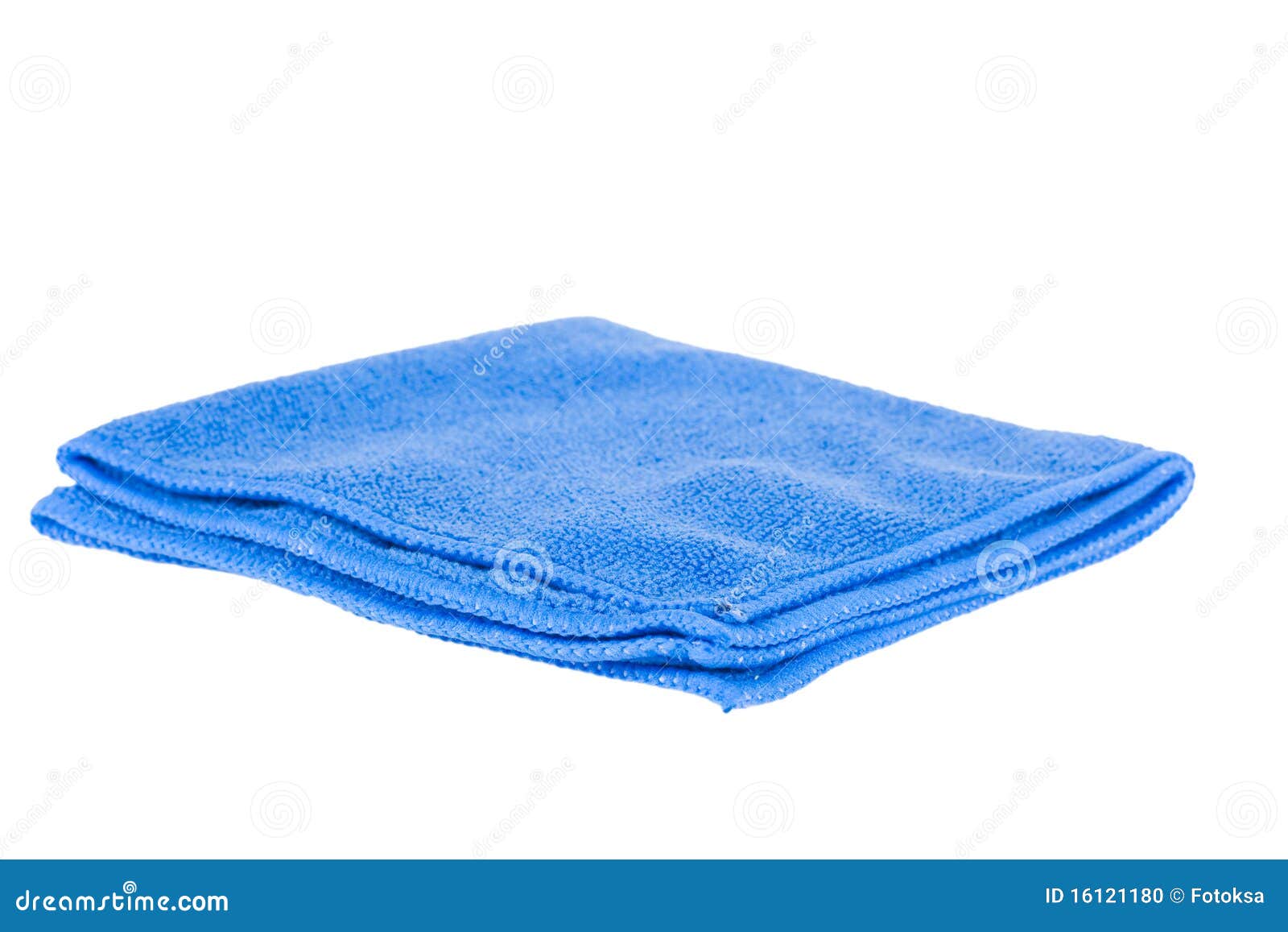Blue rag isolated stock photo. Image of single, clean - 16121180