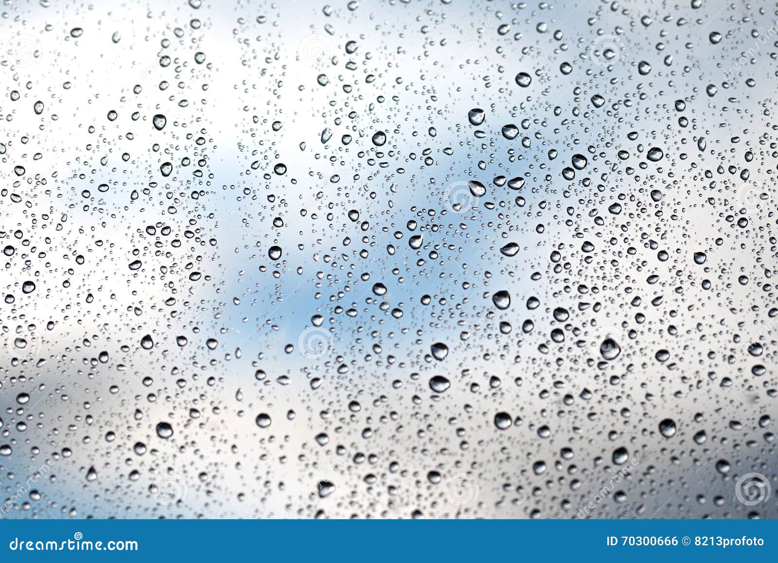 Blue Rain Drops stock photo. Image of surface, juice - 70300666