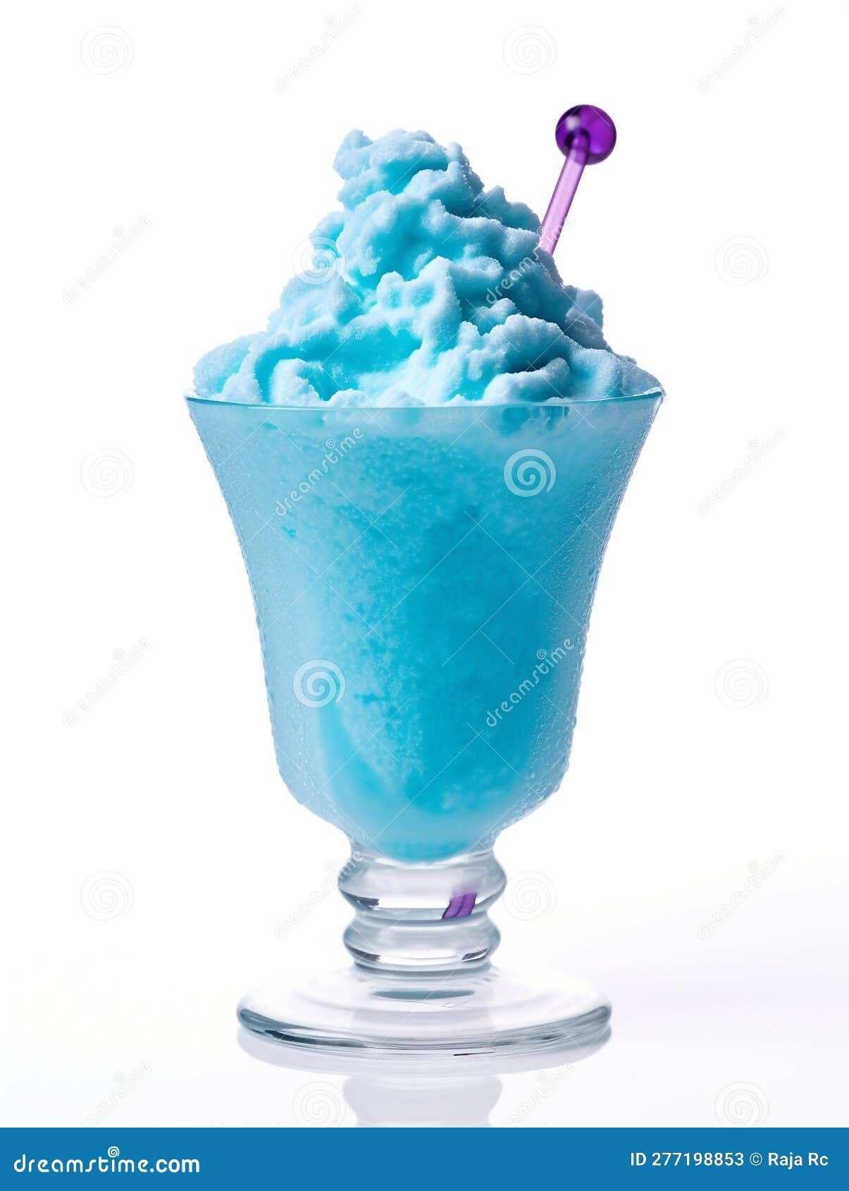 Blue raspberry milkshake stock illustration. Illustration of milkshake ...