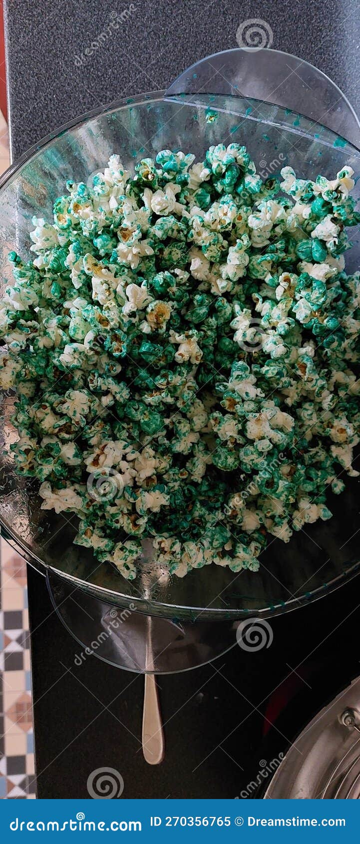 Blue raspberry popcorn stock image. Image of raspberry - 270356765
