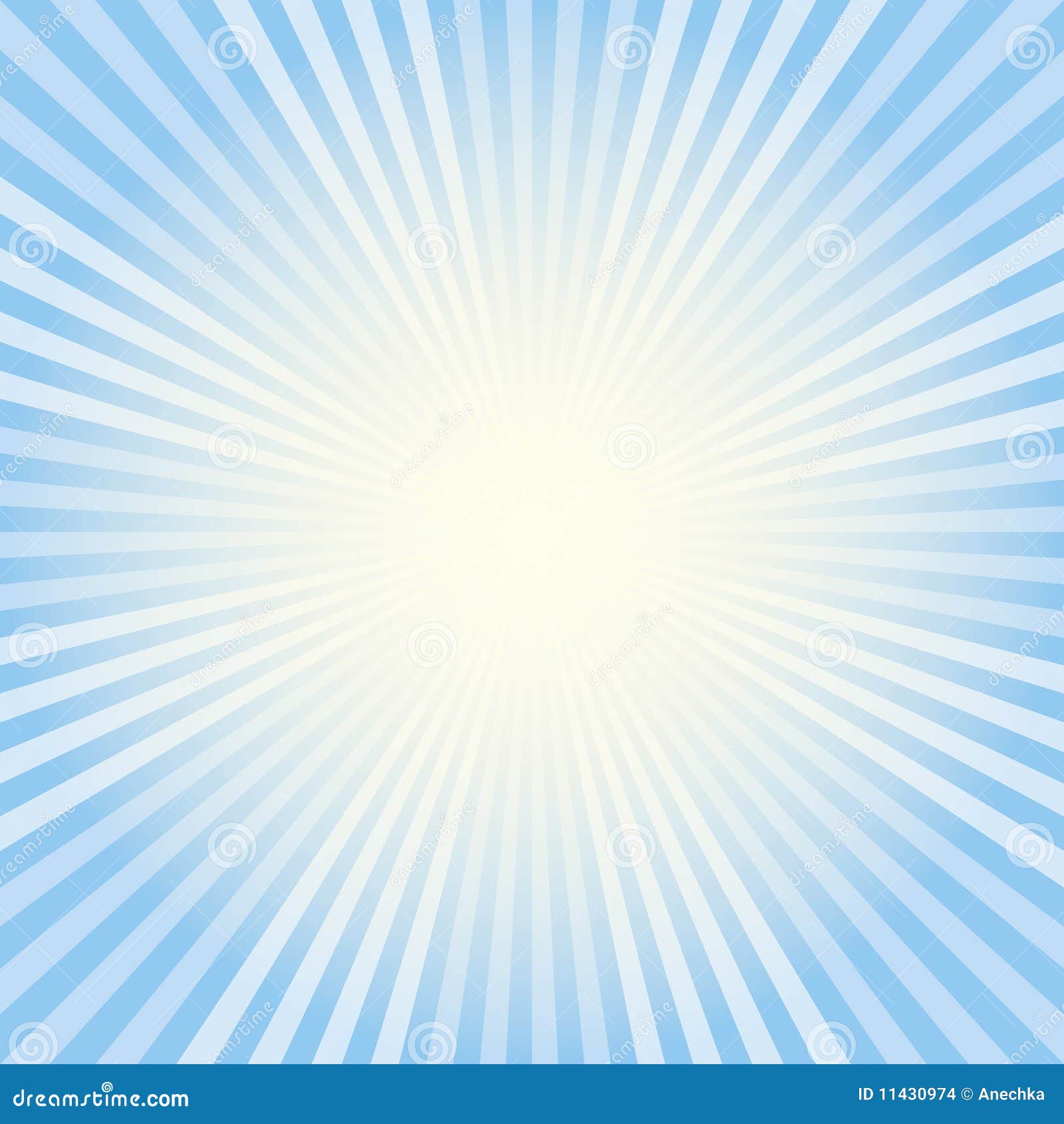 Blue radiant background stock vector. Illustration of design - 11430974