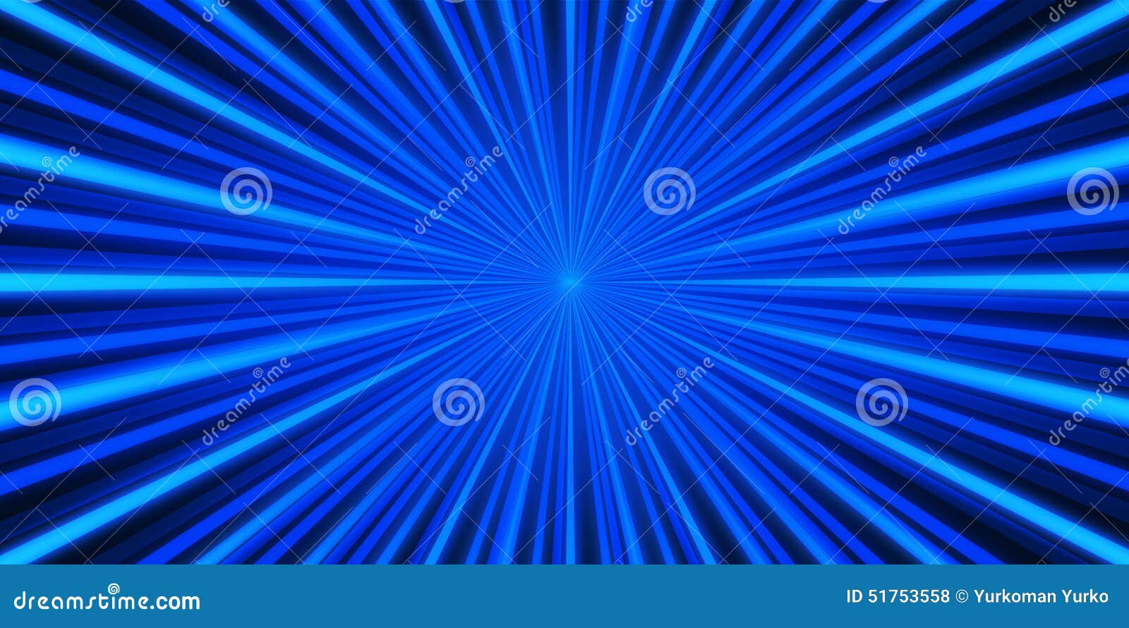 Blue rays background stock illustration. Illustration of rays - 51753558