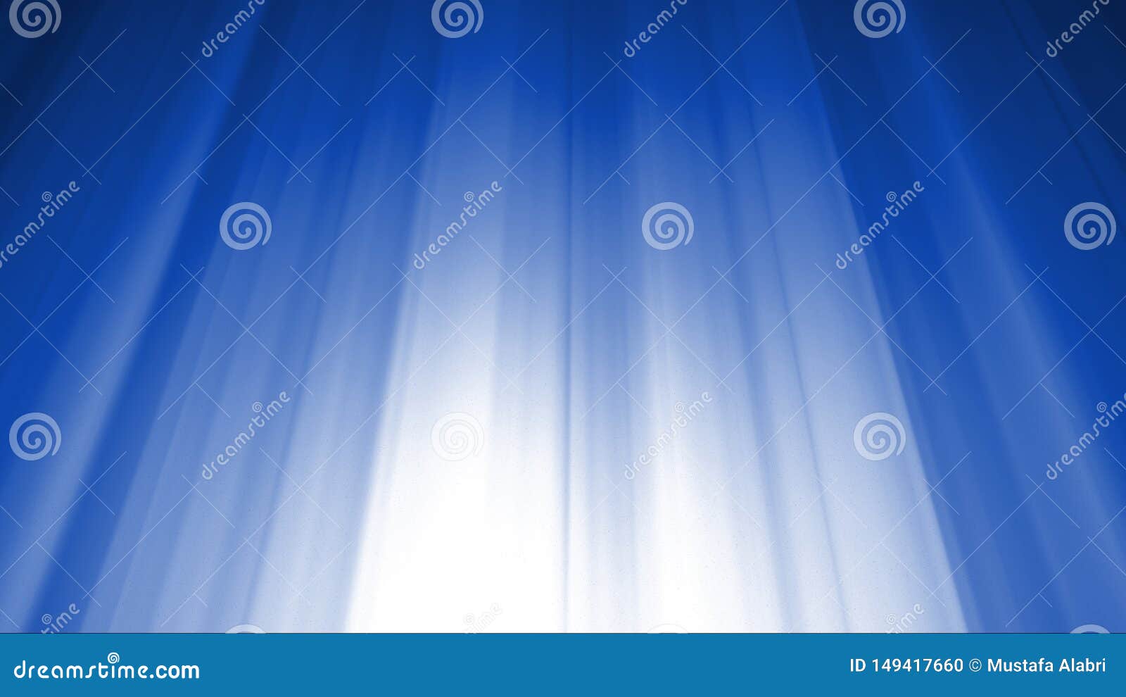 Blue Rays Light Background stock illustration. Illustration of disco ...