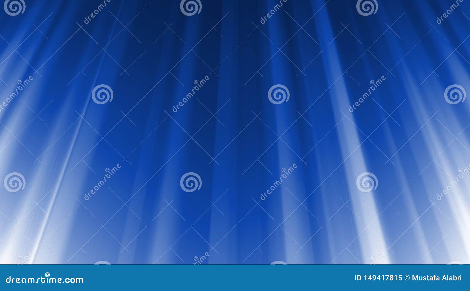 Blue Rays Light Background stock illustration. Illustration of blue ...