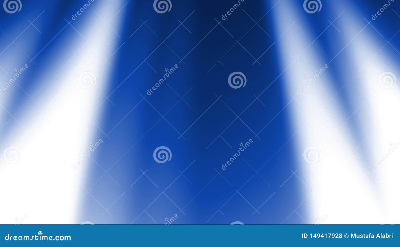 Blue Rays Light Background stock illustration. Illustration of shine ...