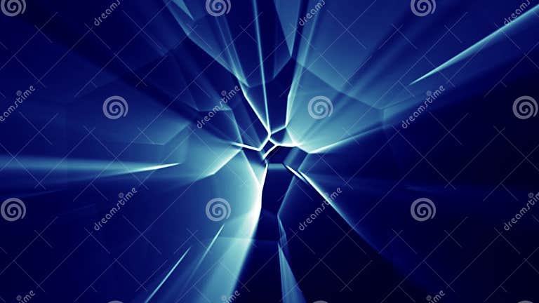 Rays of light from cracks stock illustration. Illustration of explosion ...