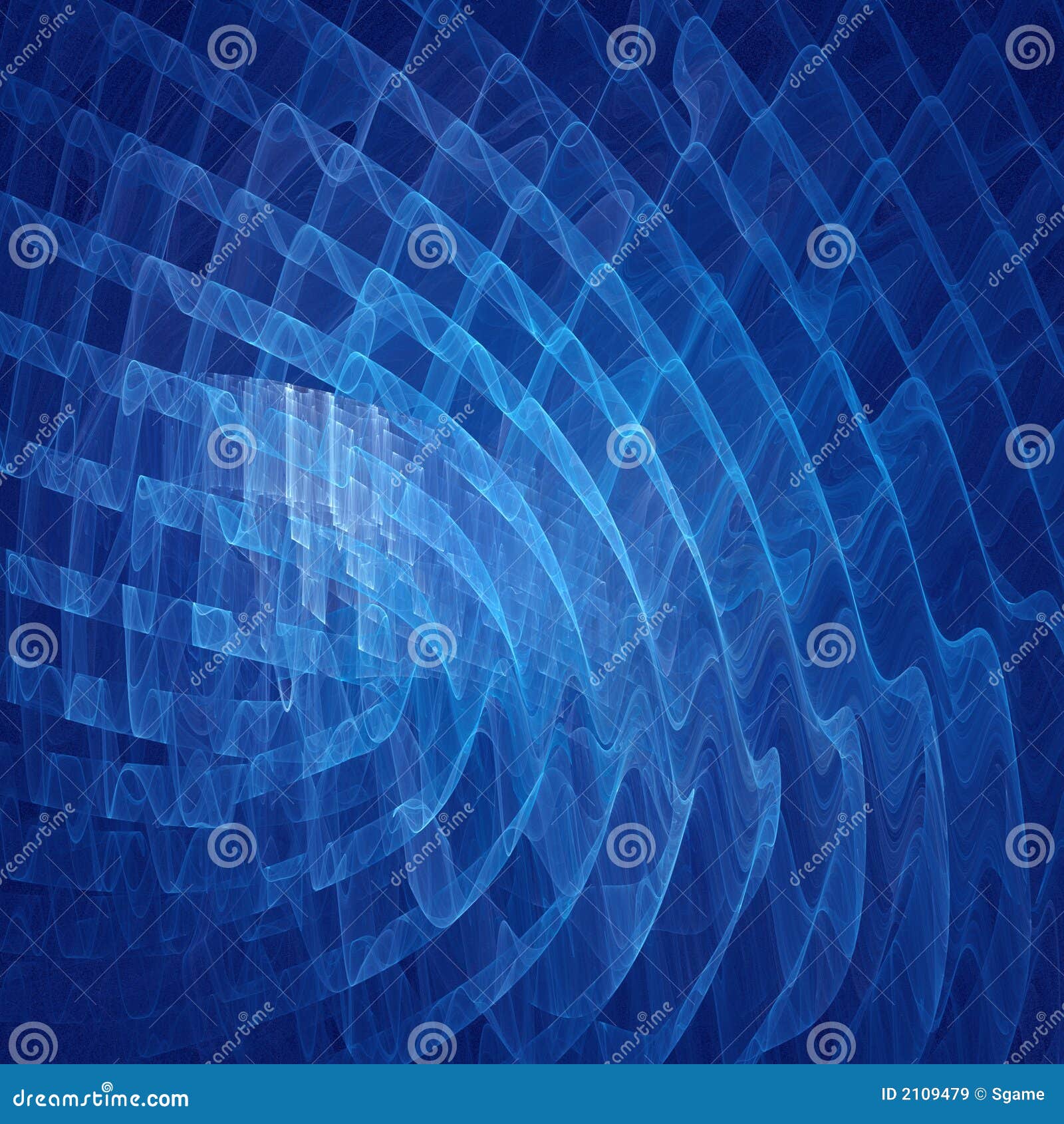 Blue Rays Wave Picture. Image: 2109479