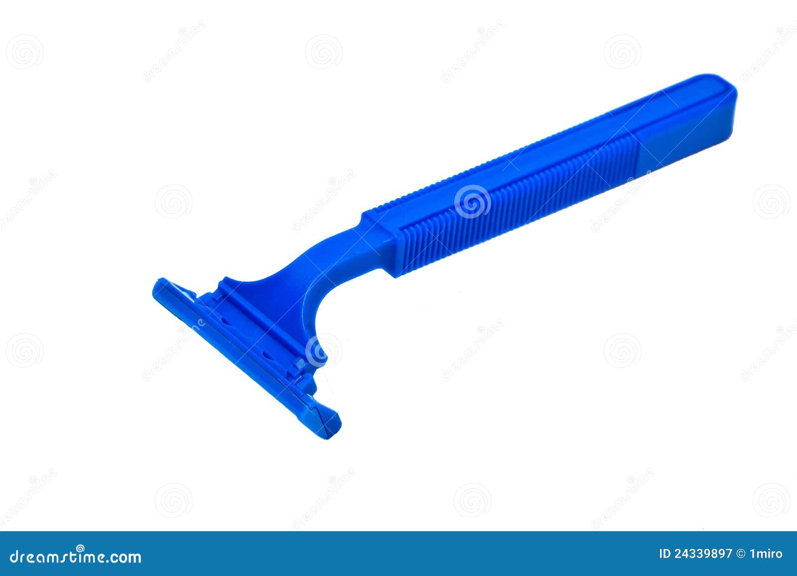 Blue razor stock image. Image of sharp, safety, isolated - 24339897