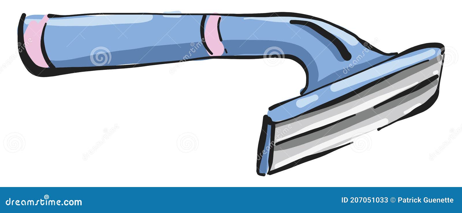 Blue Razor, Illustration, Vector Stock Vector - Illustration of graphic ...