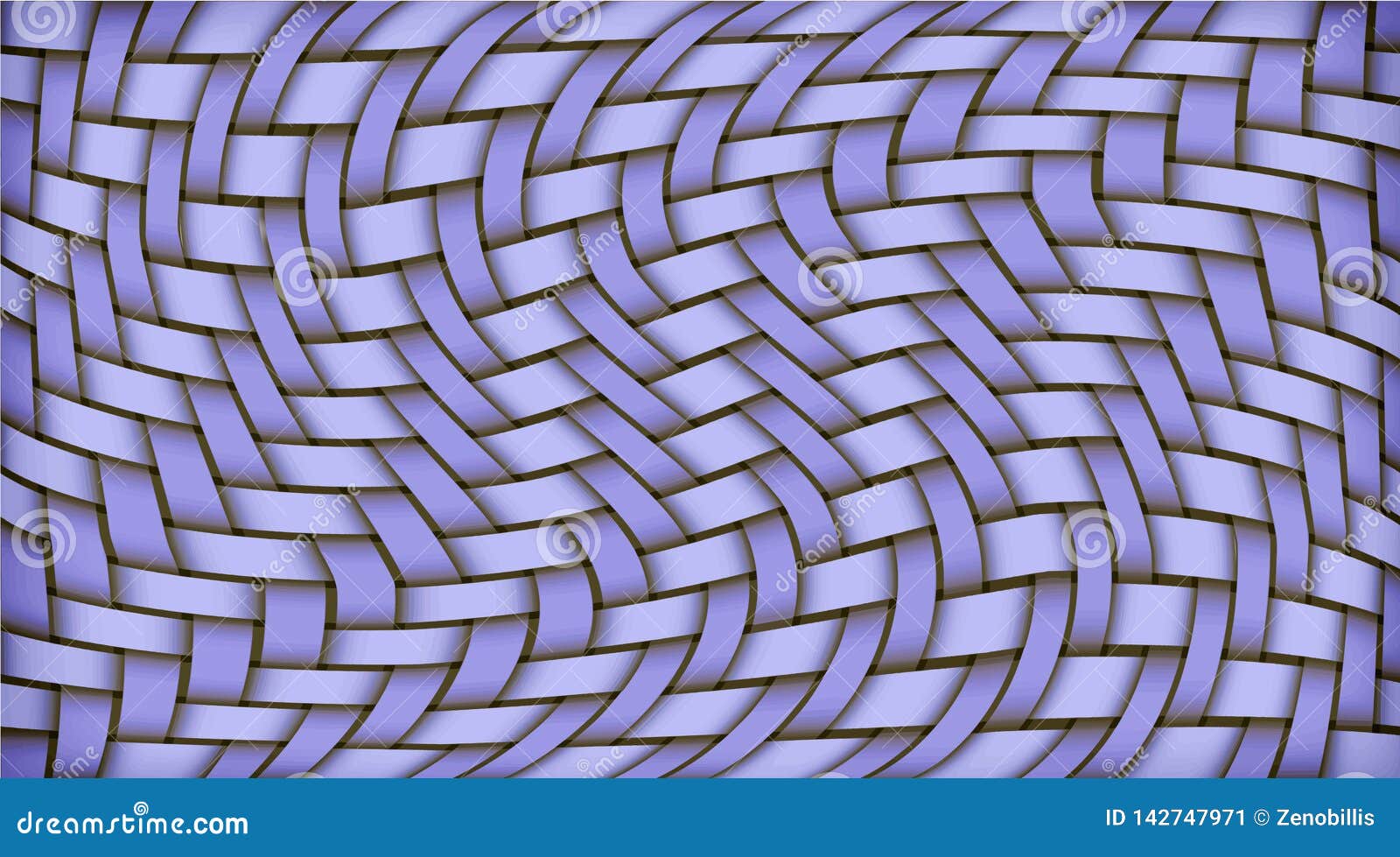 Blue Realistic Rattan Woven Background. Bamboo Texture Pattern Stock ...