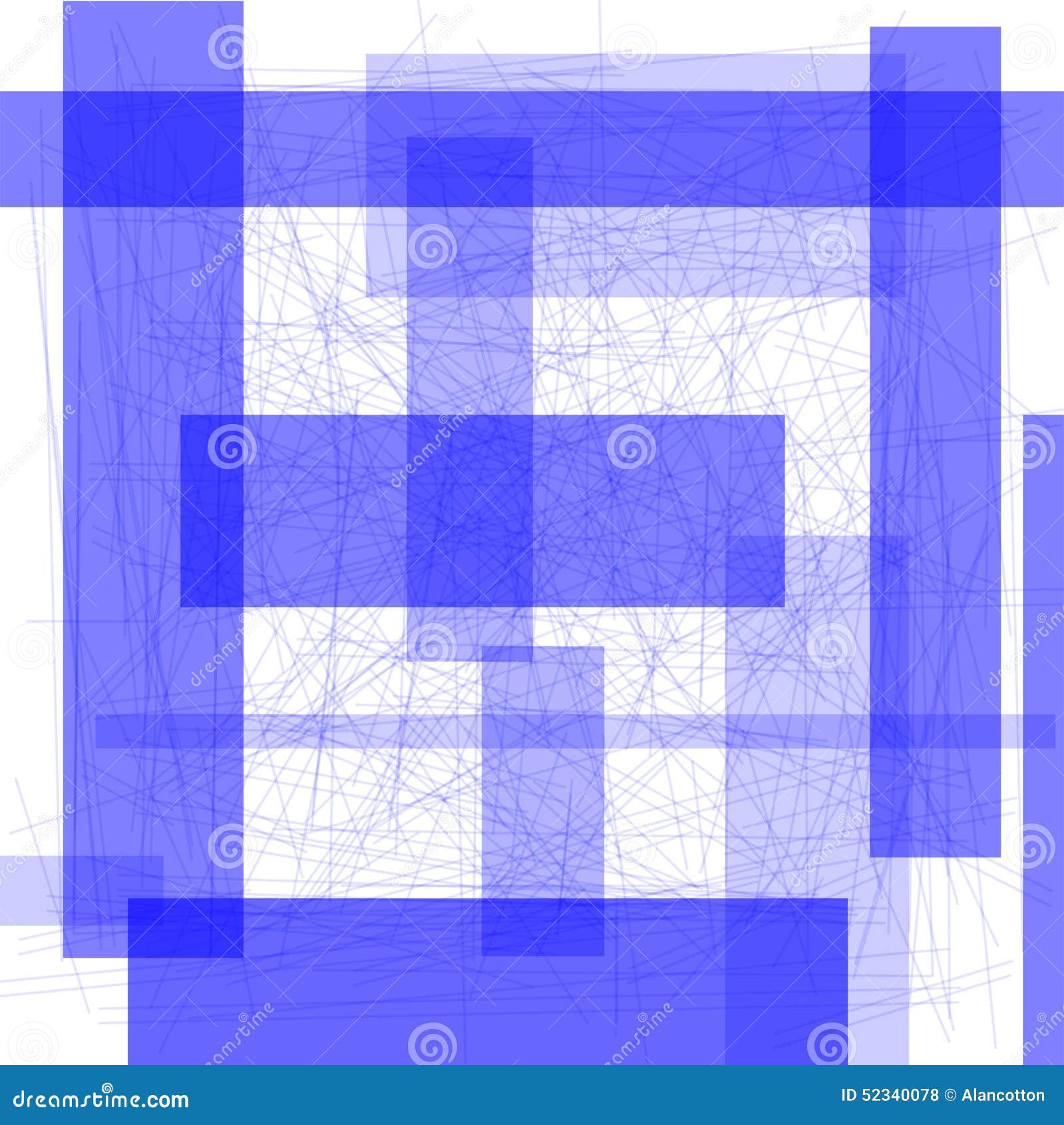 Blue Rectangle Background stock illustration. Illustration of blue ...