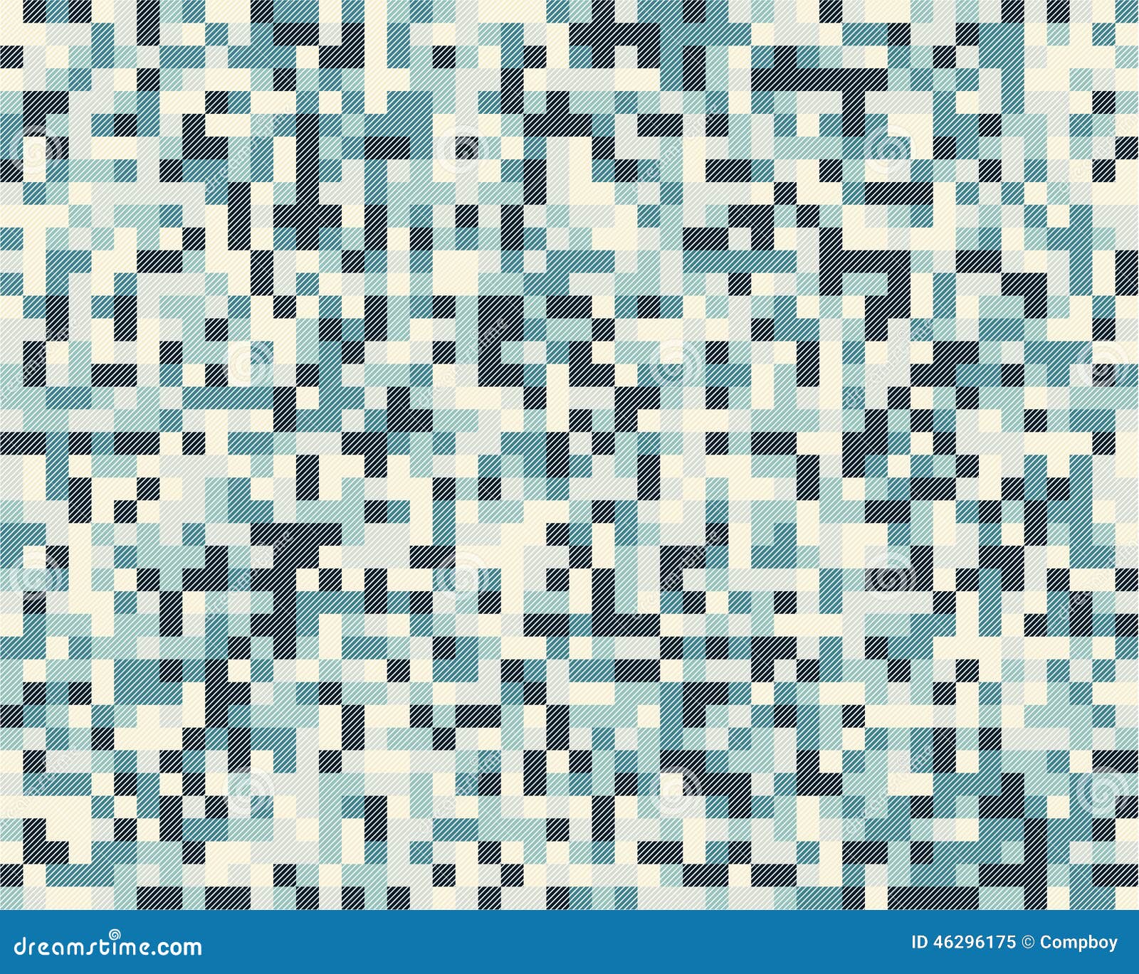 Blue rectangle pattern stock illustration. Illustration of rectangle ...