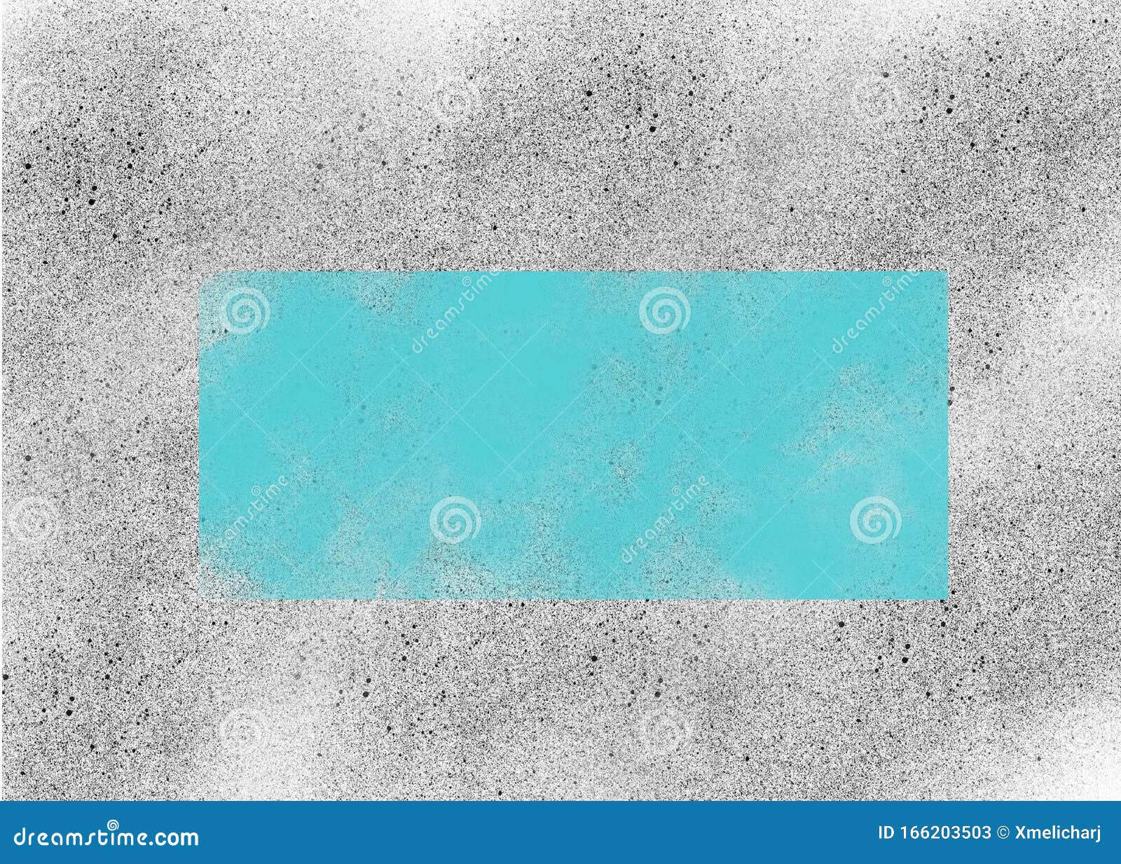 Blue Rectangle on White Background Stock Illustration - Illustration of ...