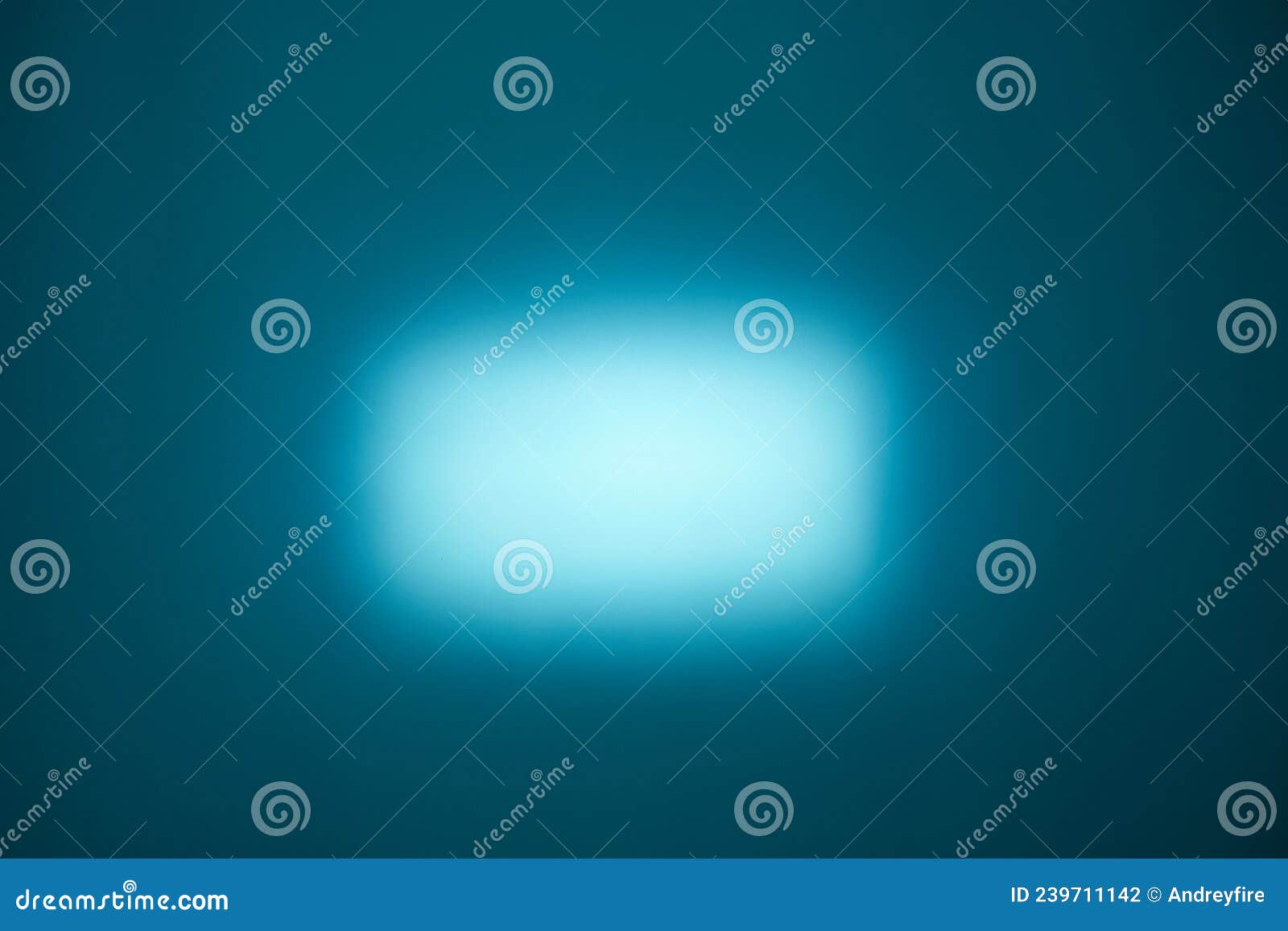 Blue Rectangular Cloud of Light on Dark Blue Background Stock Photo ...