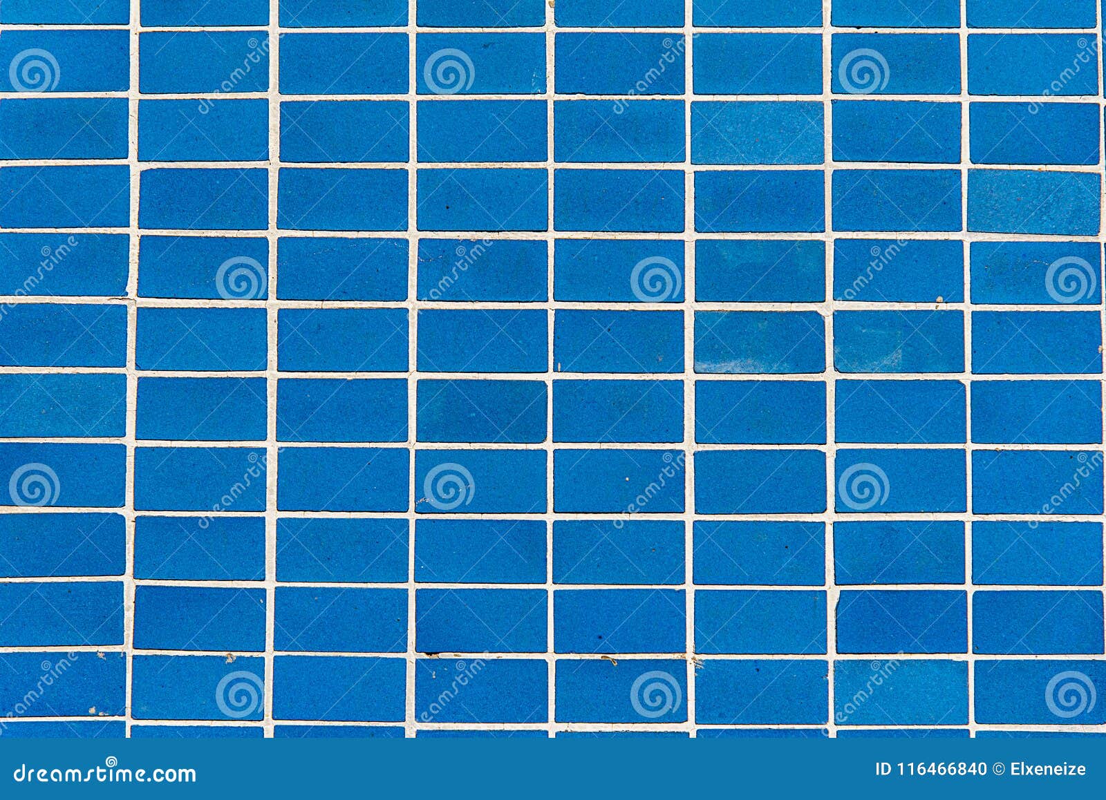 Blue Rectangular Mosaic Tiles Stock Photo - Image of design, decorative ...