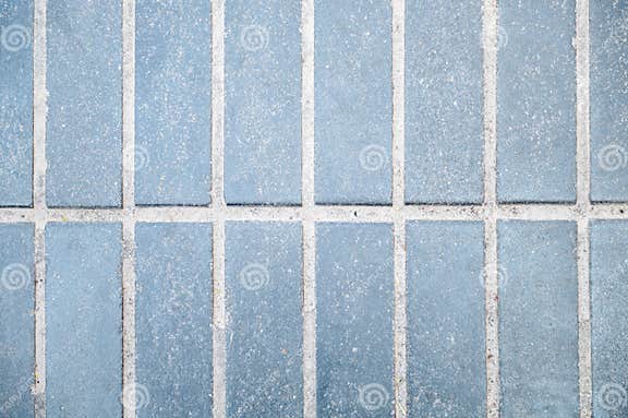 Blue Rectangular Paving Stones Forming a Textured Geometric Pattern ...