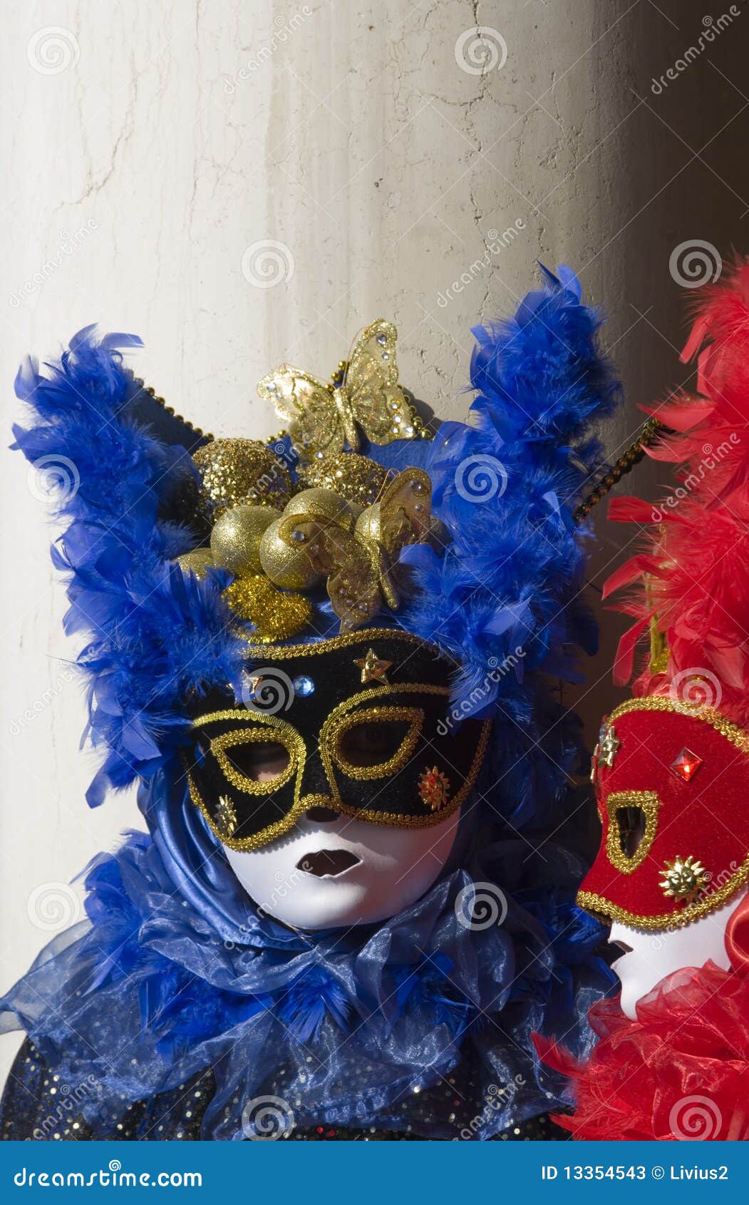 Blue and red stock image. Image of architecture, mystery - 13354543