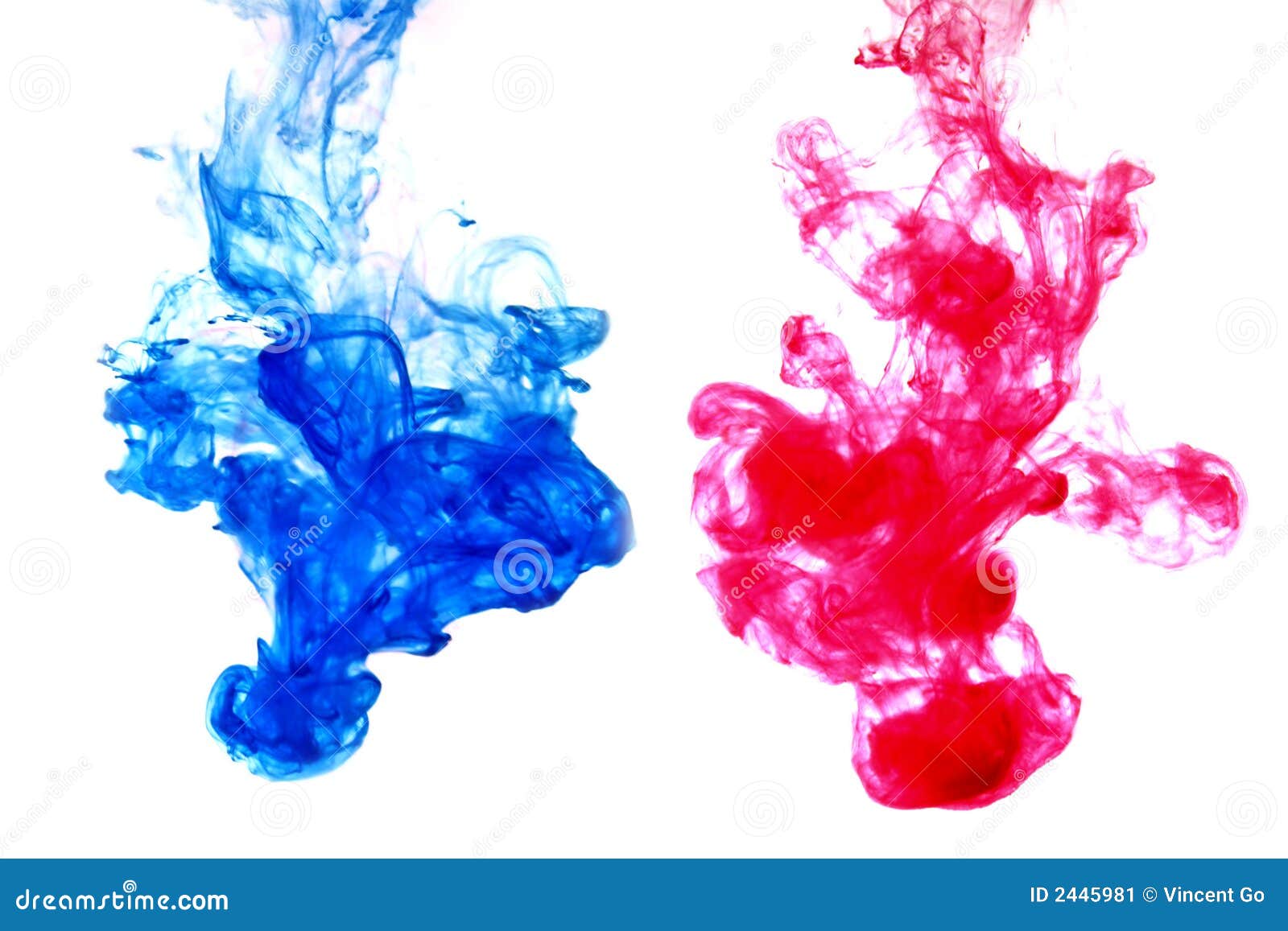 Blue and red stock image. Image of abstract, rounds, curves - 2445981