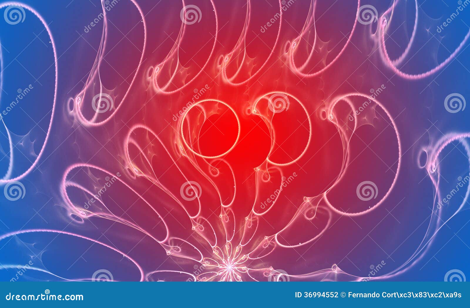 Blue and Red Abstract Background. Fade Effect Stock Illustration ...