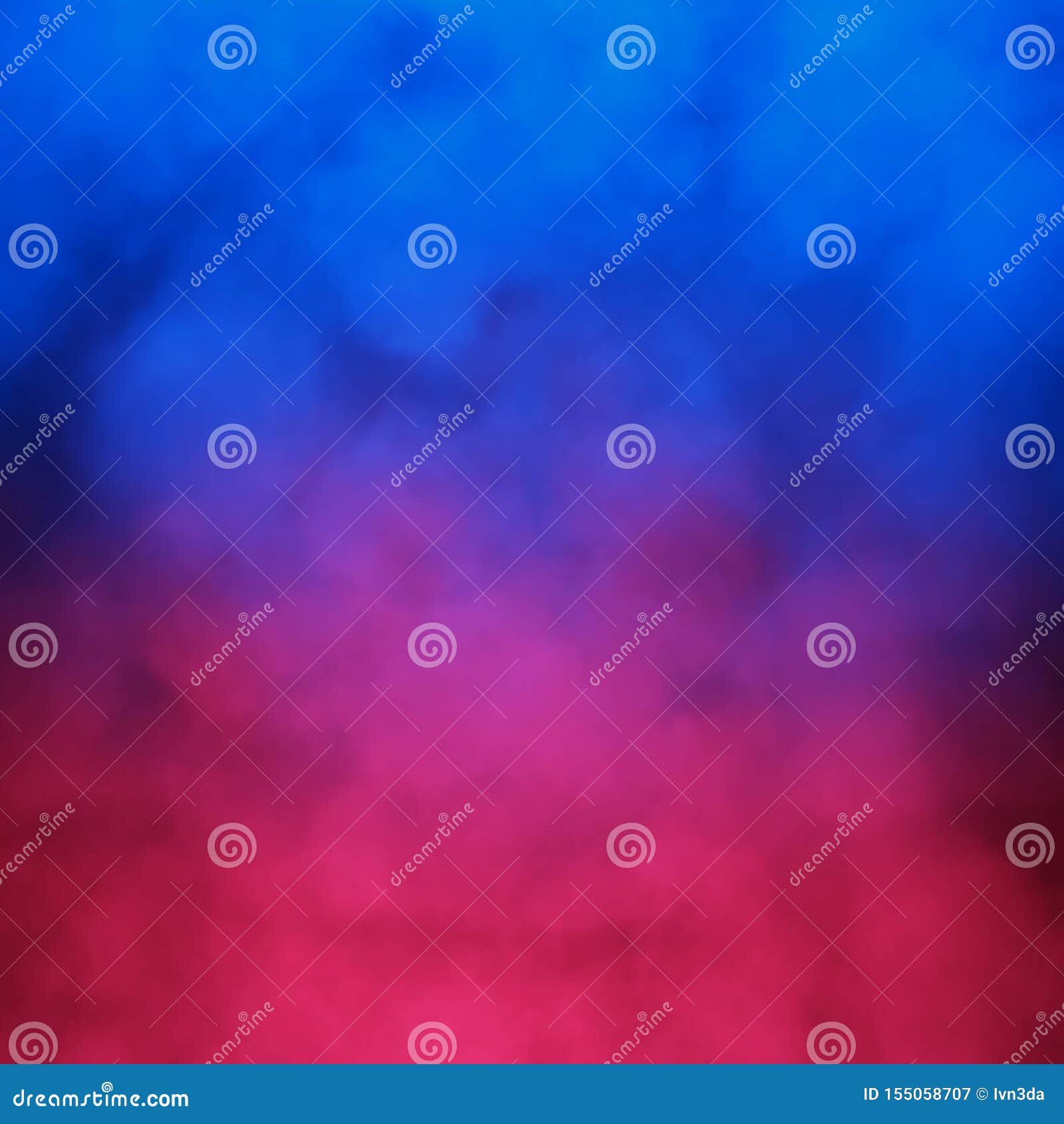 Blue and Red Abstract Cloud of Smoke Pattern Stock Illustration ...