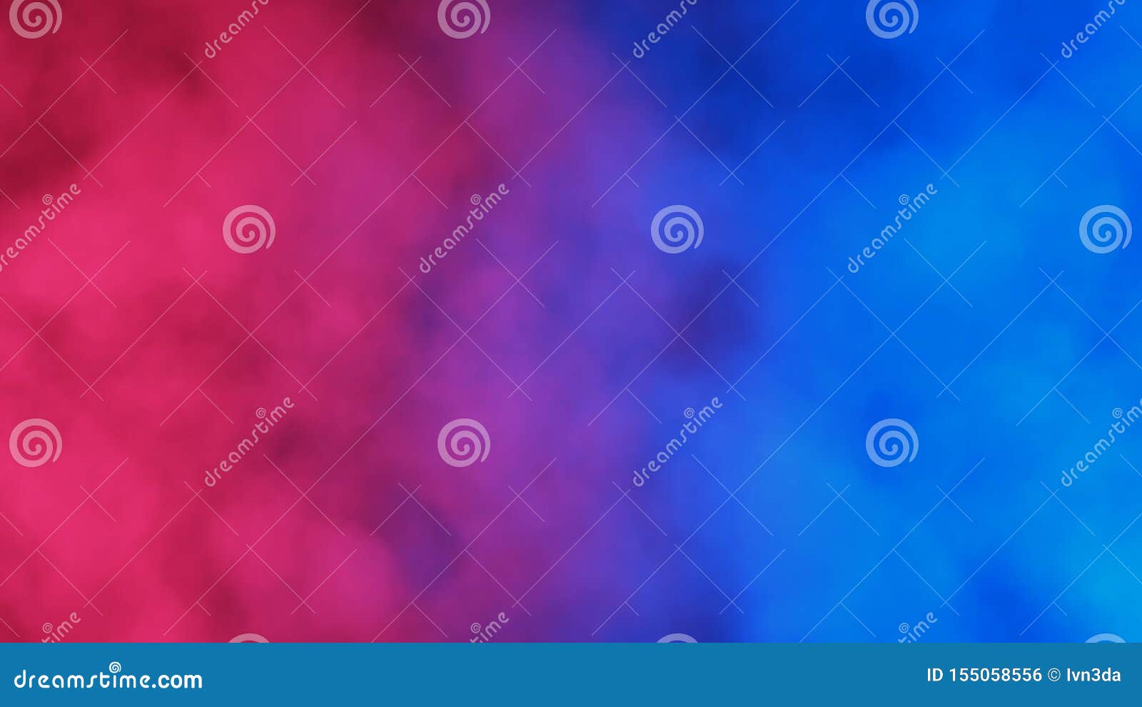 Blue and Red Abstract Cloud of Smoke Pattern Stock Illustration ...