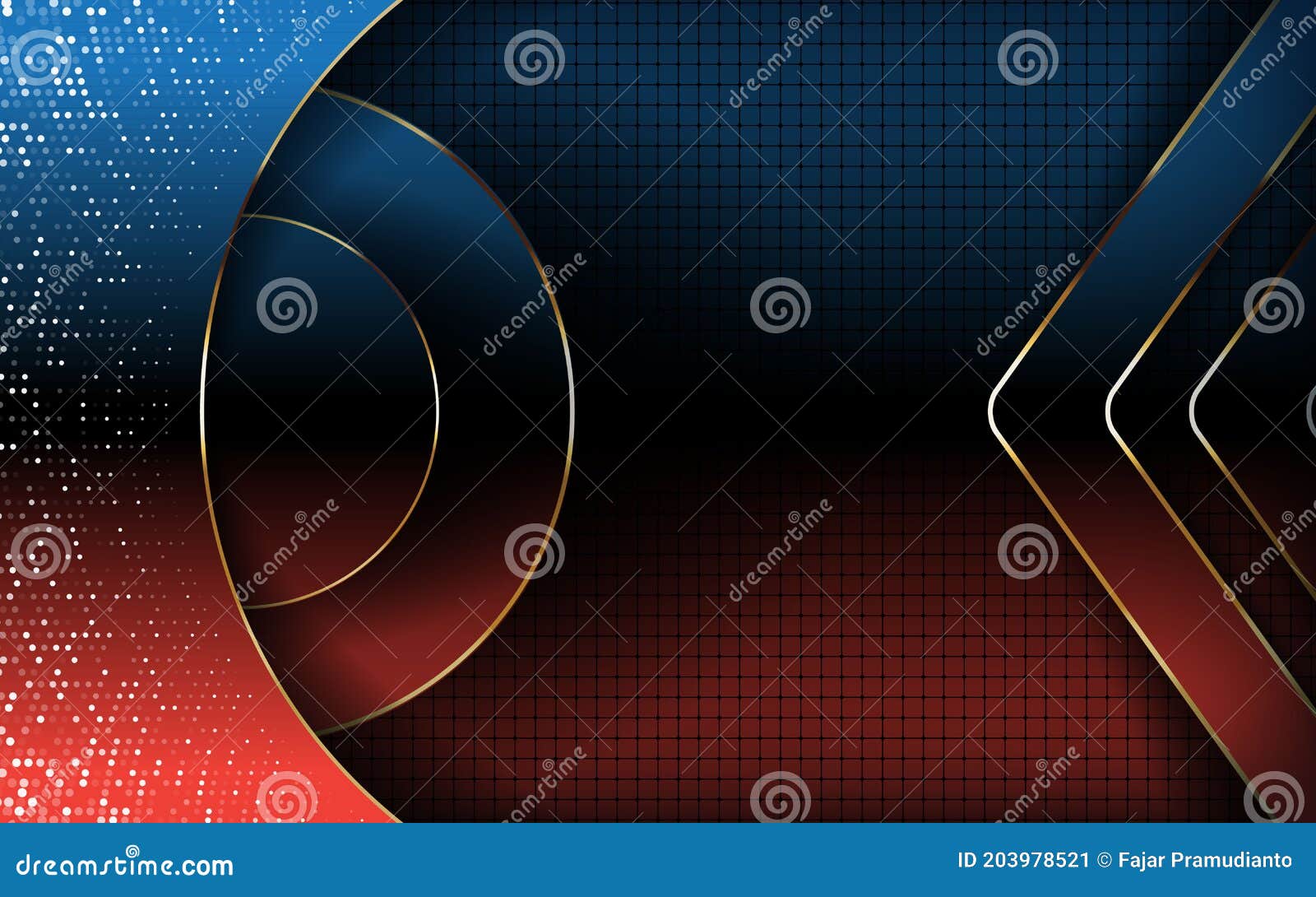 Blue and Red Gradient Abstract Modern Background Overlap Layers ...