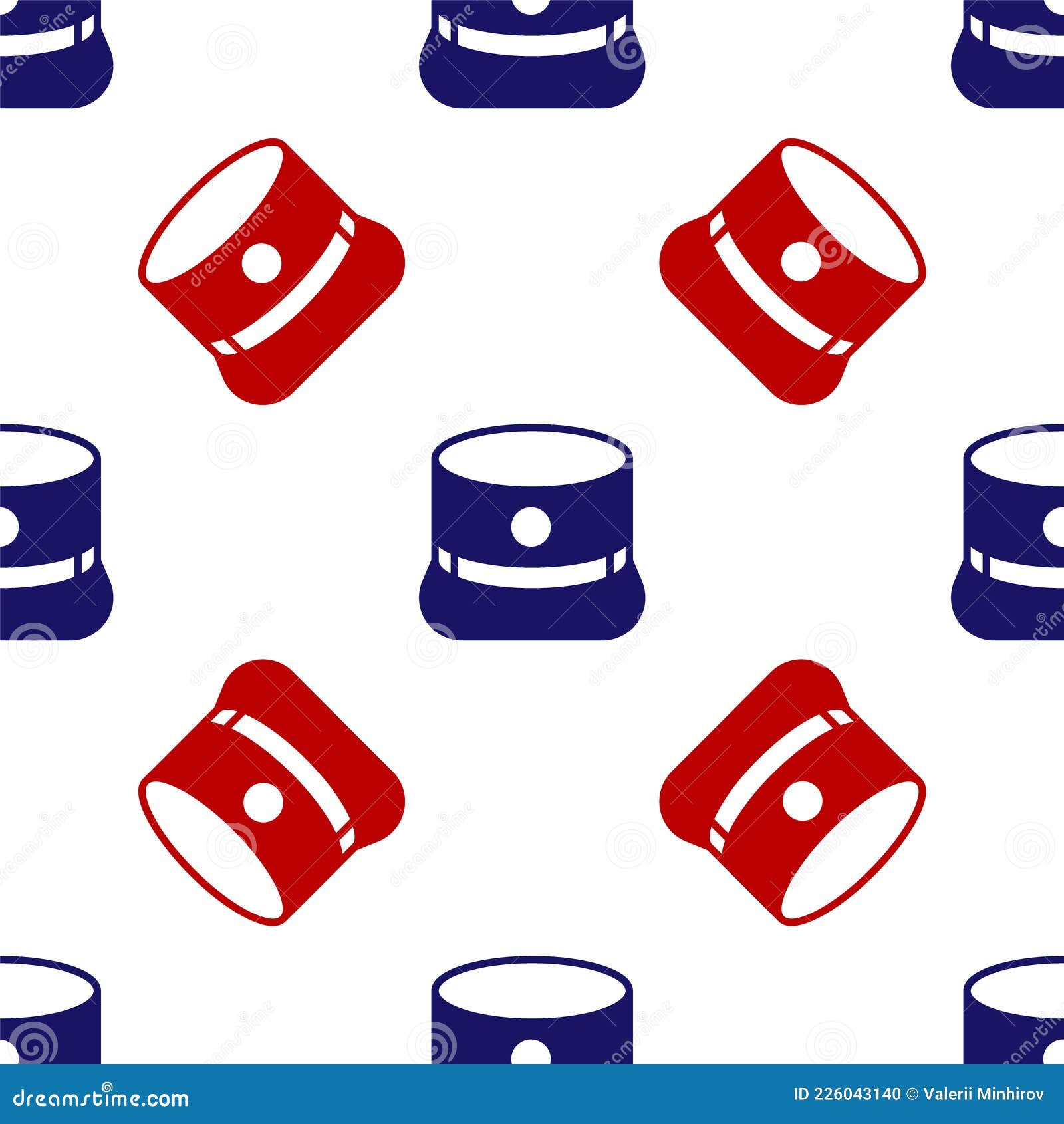 Blue Kepi Icon Isolated On White Background. Cap Army Uniform Headgear ...